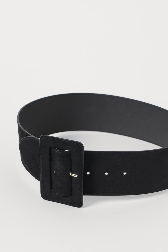 Cinturón ancho - Negro - MUJER | H&M ES