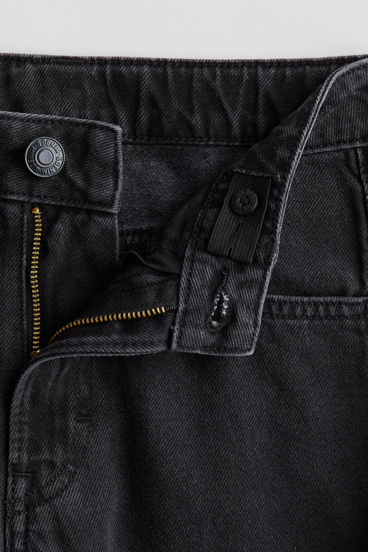 Dark denim gray Beck Loose Fit Jeans for kids | H&M US