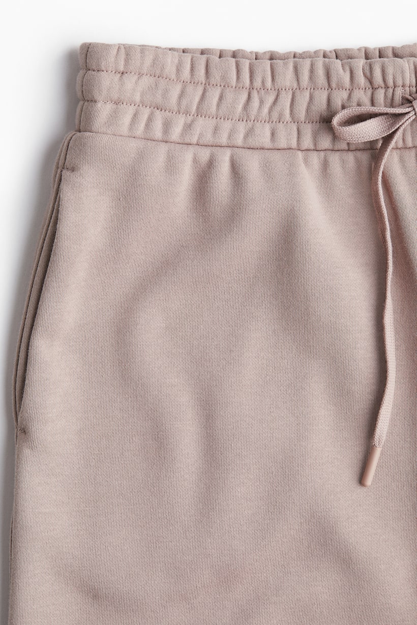 Women's Dusty pink Wide-Cut Sweatpants | H&M US