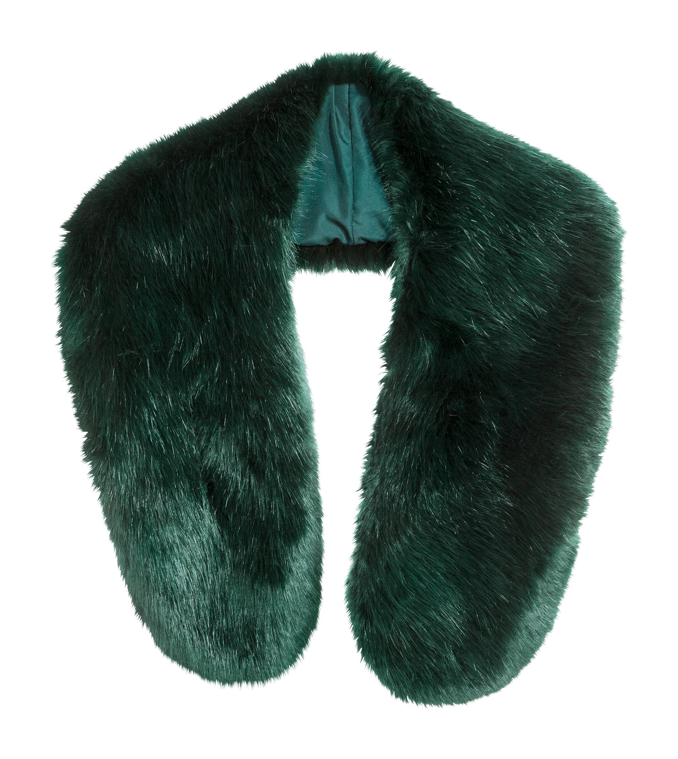 Scarf - Emerald green - Ladies | H&M GB