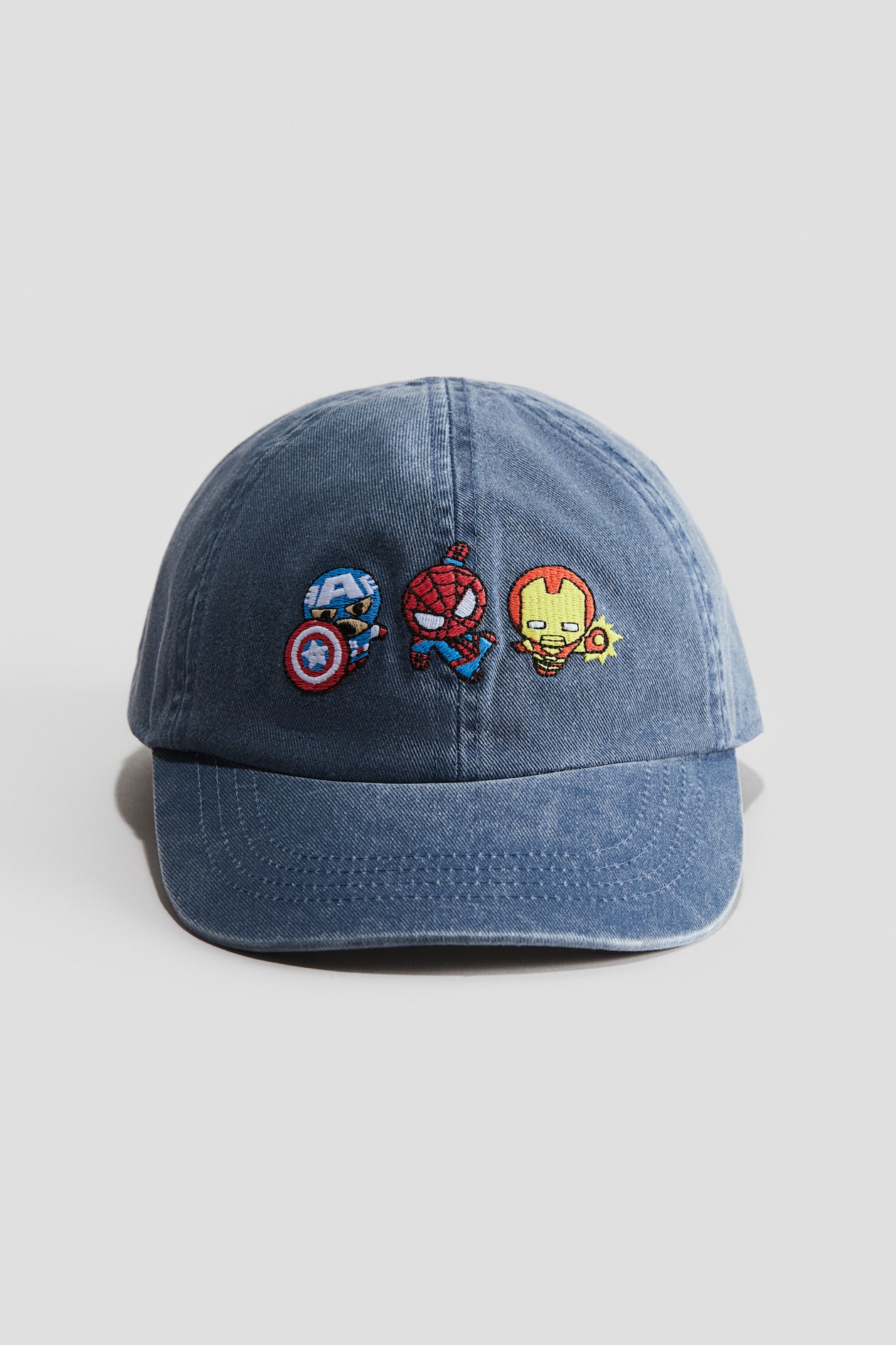 Denim blue/Spidey Printed Twill Cap for kids | H&M CA