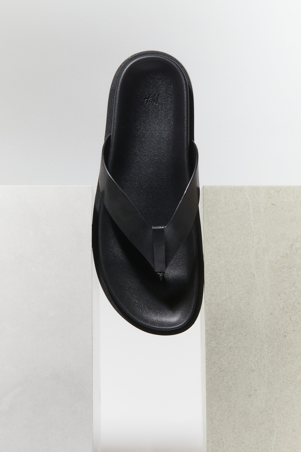 Chancletas revestidas - Negro - MUJER | H&M ES