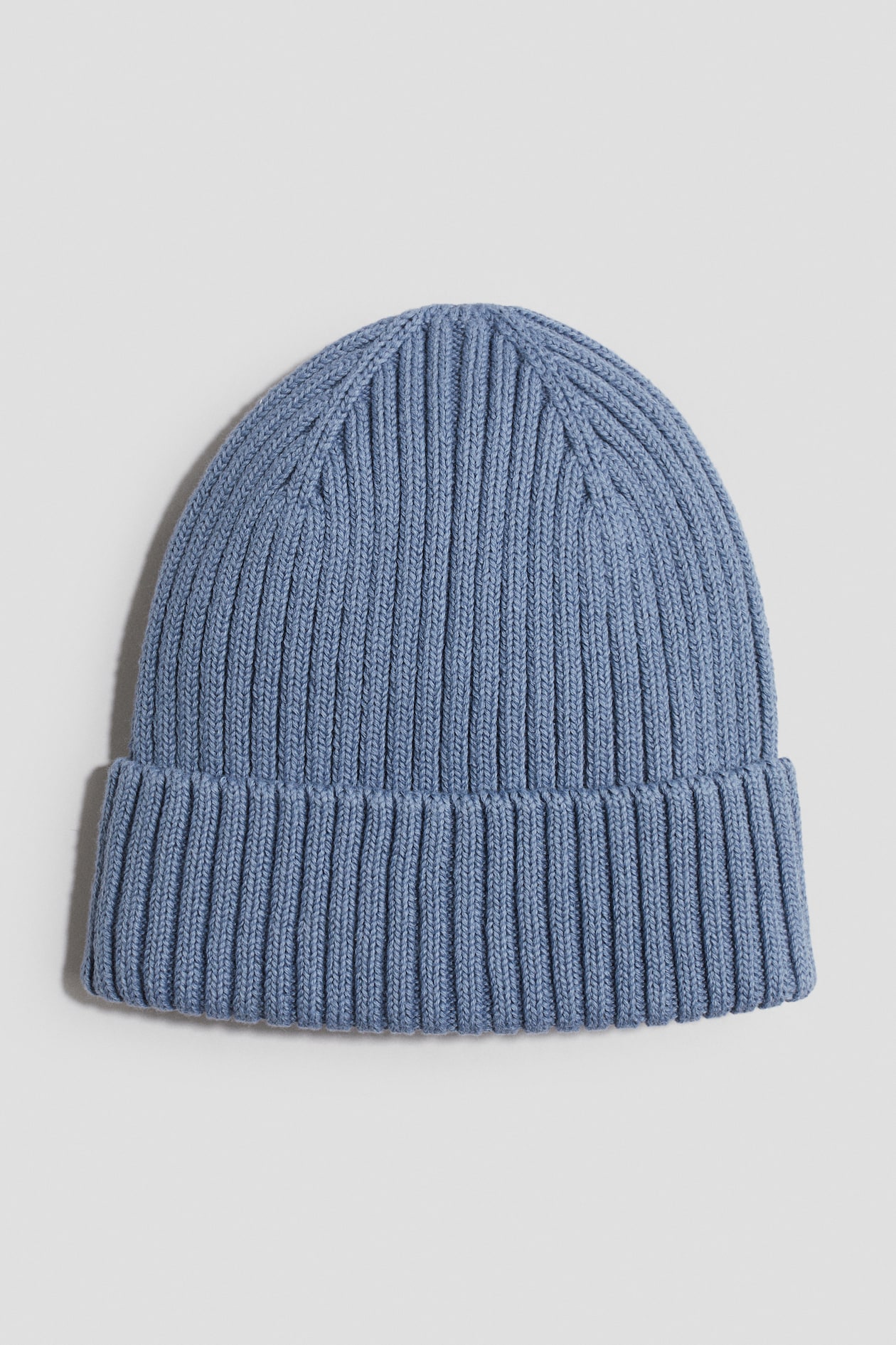 Rib-Knit Beanie - Dusty blue - Kids | H&M US