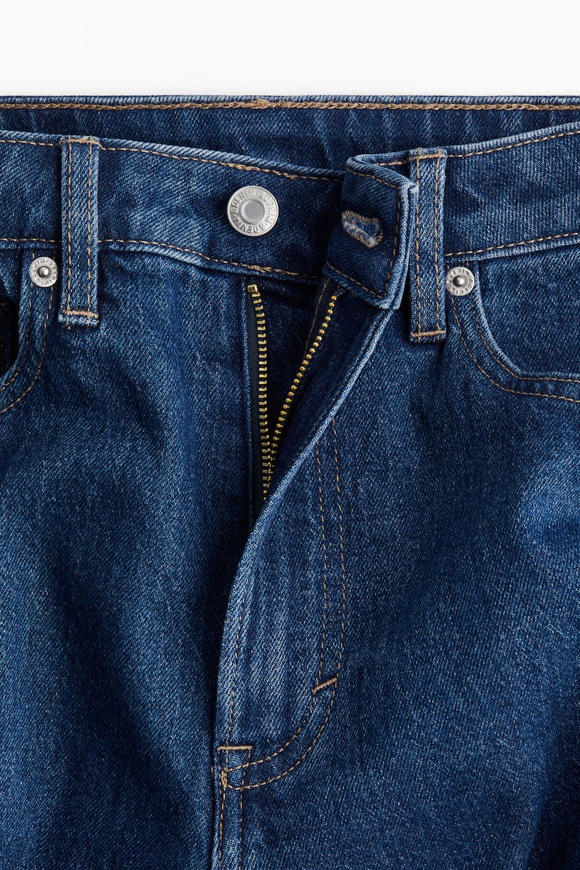 Slim Straight High Ankle Jeans - Azul denim - SENHORA | H&M PT