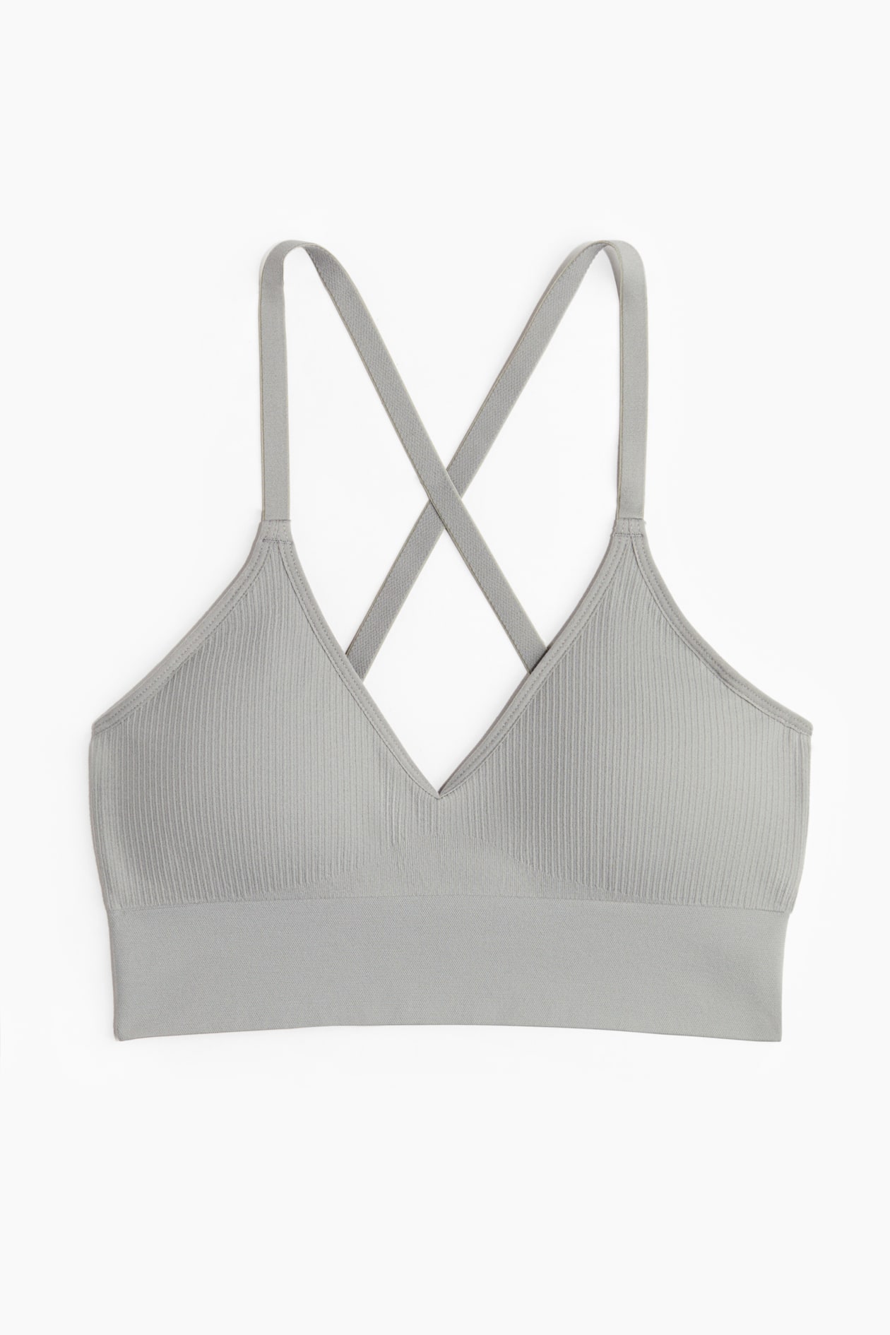 Soutien-gorge Seamless Medium Support DryMove™ - Gris chaud - FEMME | H ...