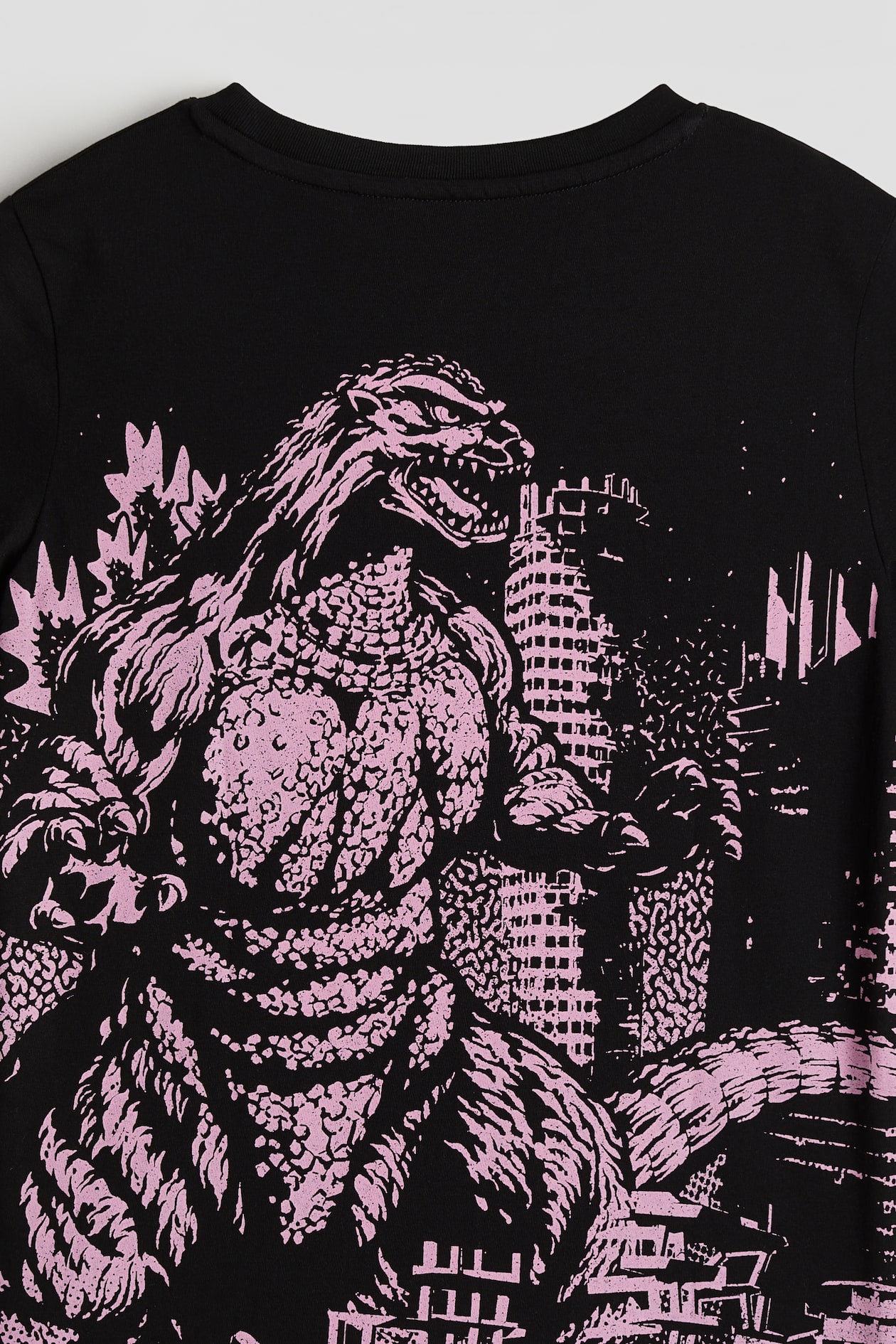 Black/Godzilla Printed T-Shirt for kids | H&M US