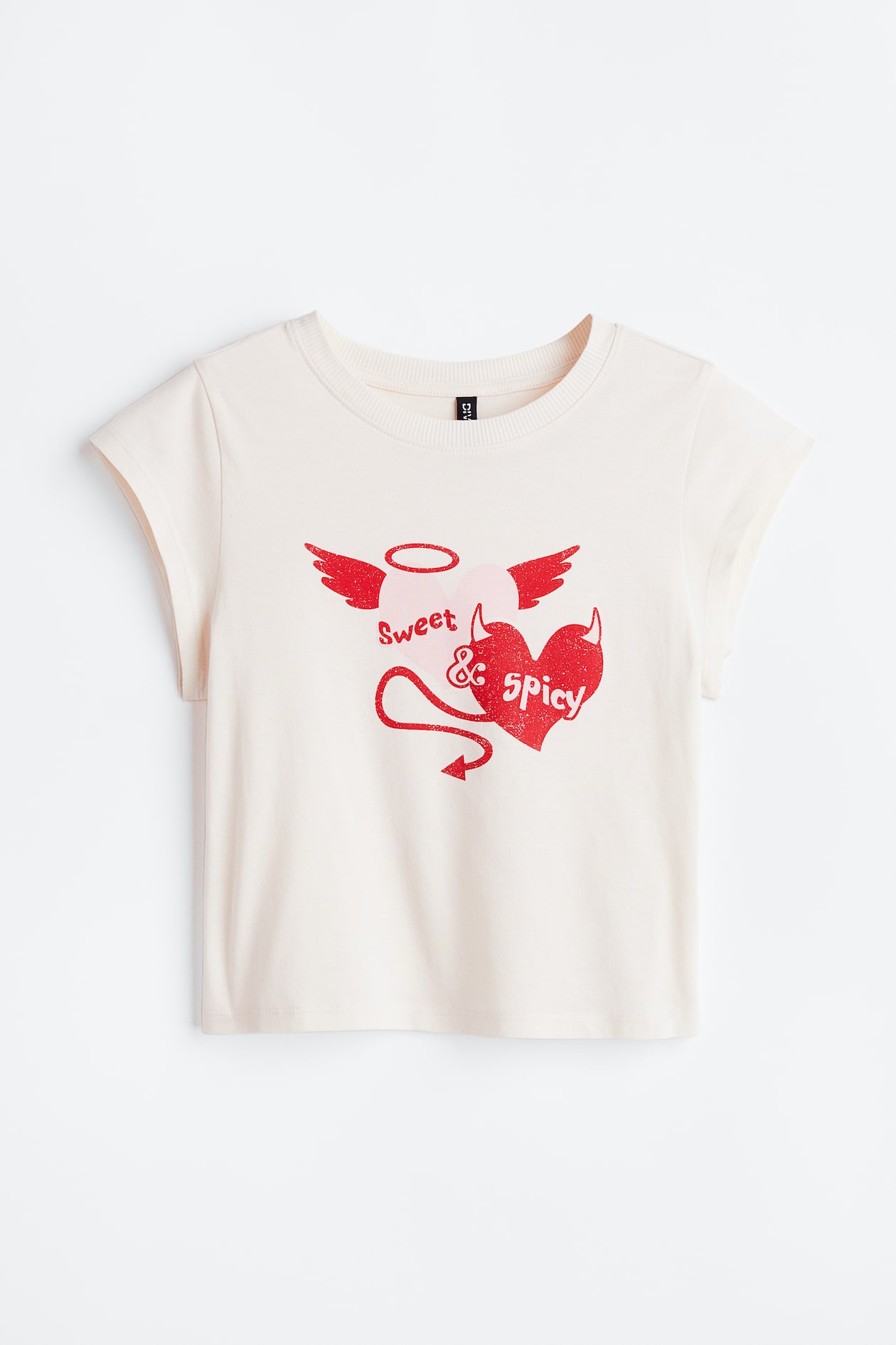 Haut imprimé - Crème/Sweet & Spicy - FEMME | H&M CA
