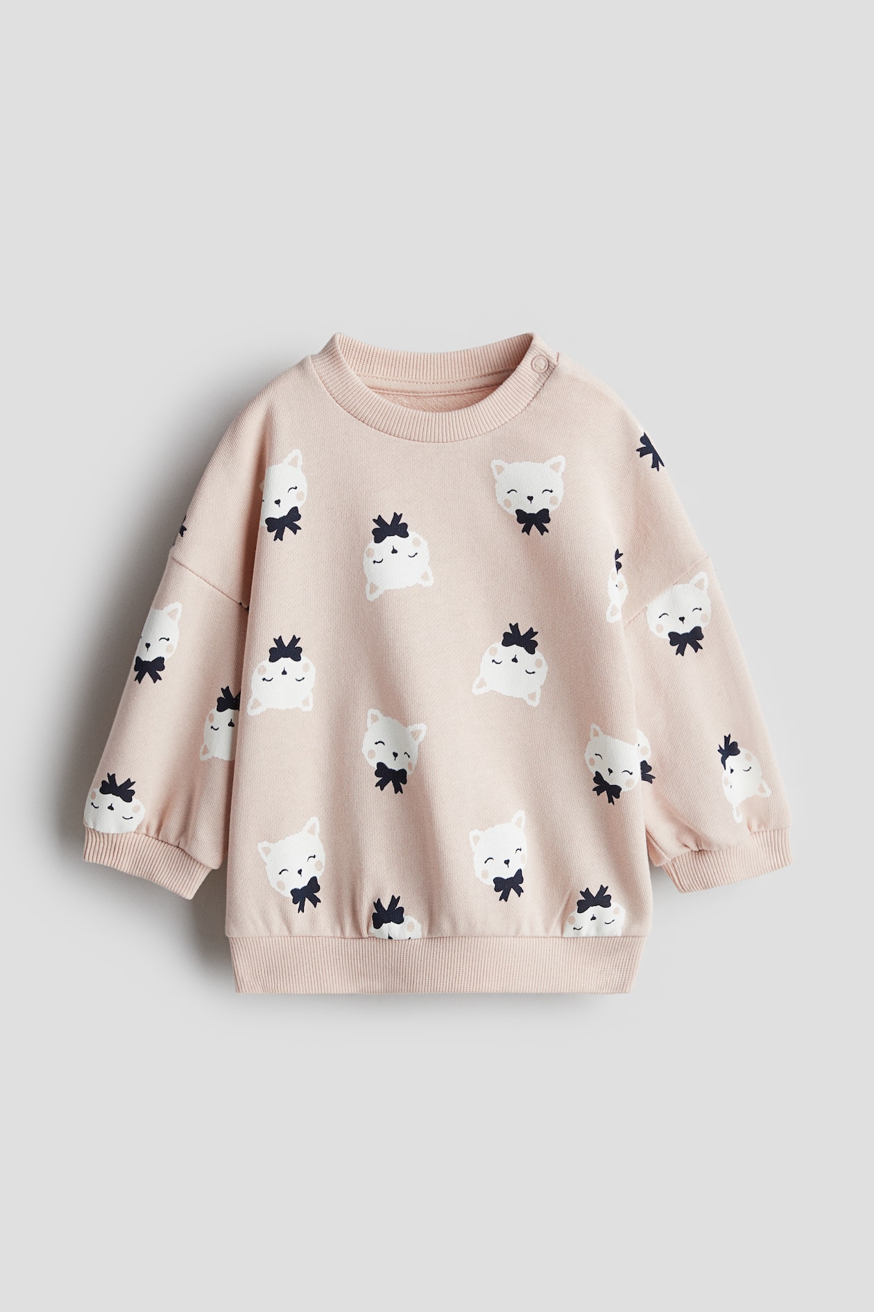 Pink/Cats Print Sweater for kids | H&M AU