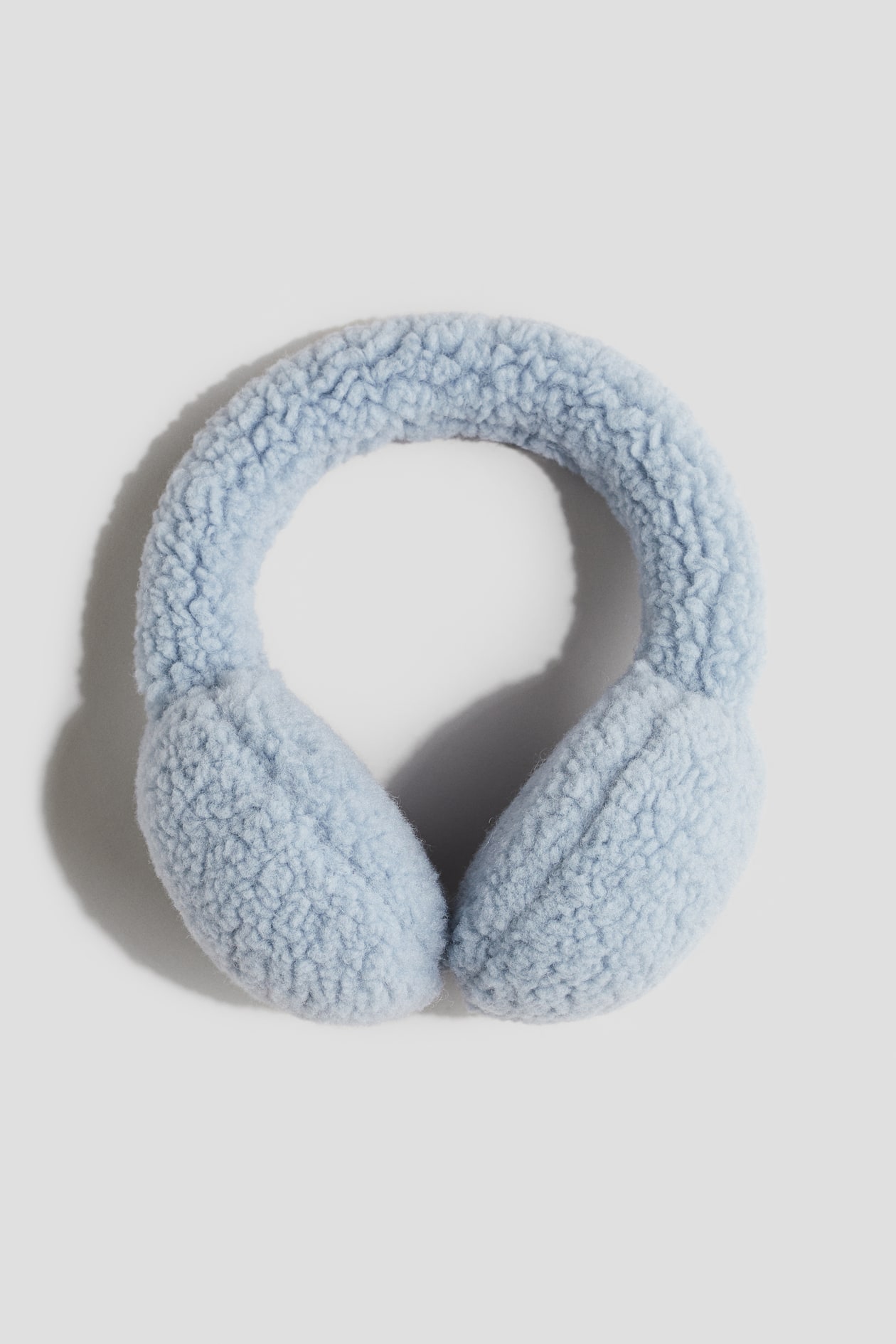 Light blue Teddy Fleece Earmuffs for kids | H&M US