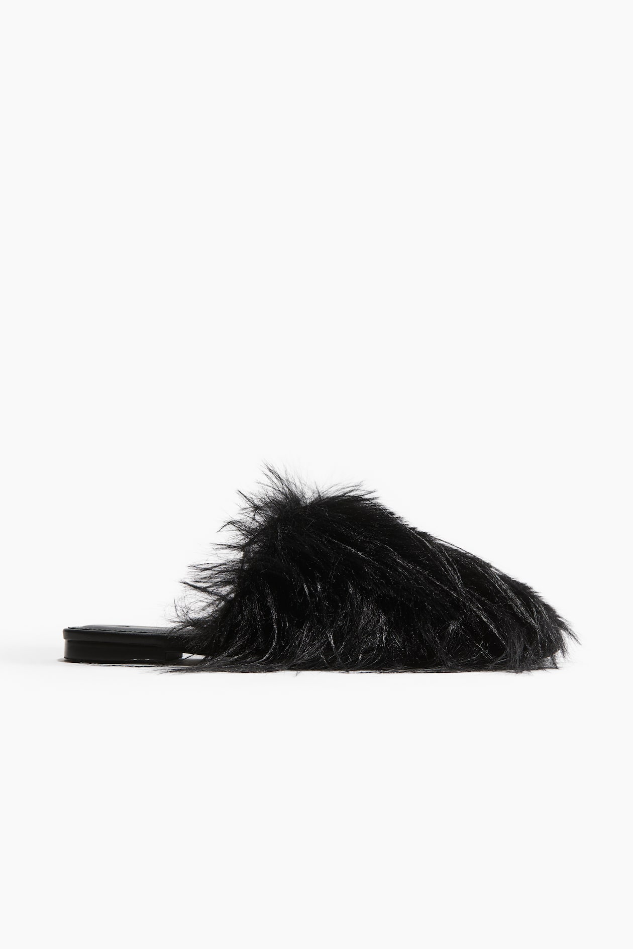 Fluffy Mules - Black - Ladies | H&M US