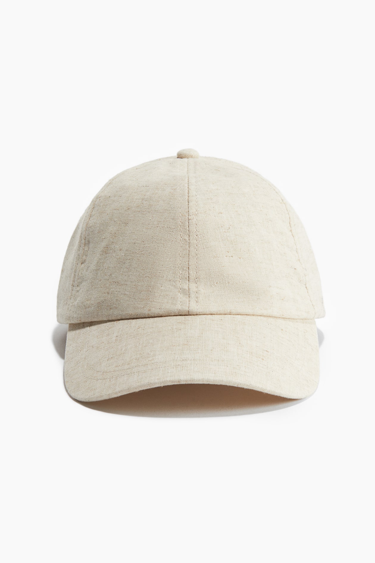 Men’s Light beige Linen-blend cap | H&M GB
