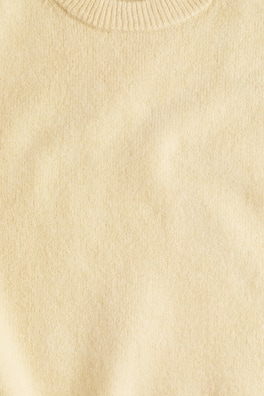 Women's Light yellow Fine-knit Sweater | H&M CA