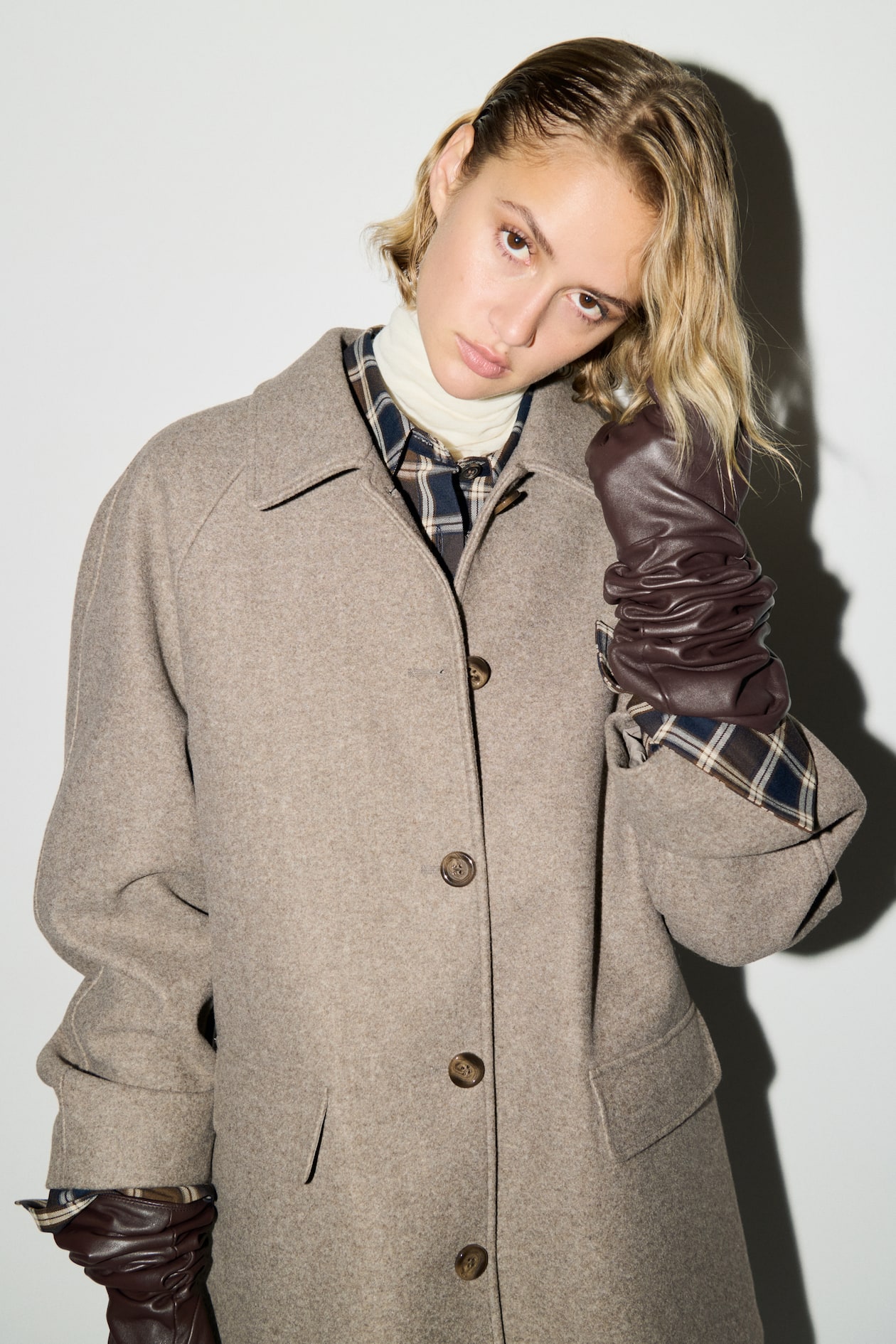 Sobretodo - Gris pardo - Ladies | H&M MX