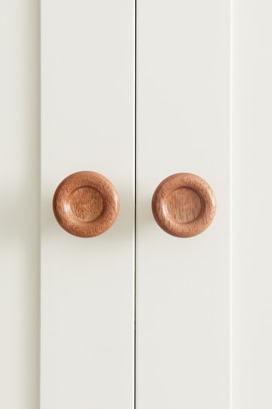 2-pack Wooden Knobs - Brown - Home All | H&M US