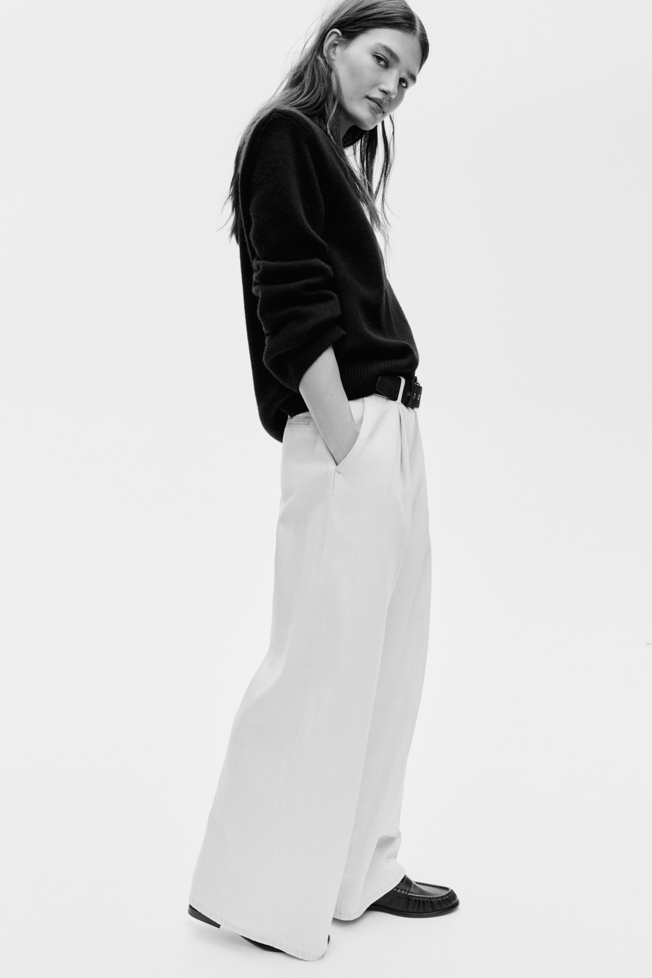 Loose Fit Wide Regular Jeans - Light blue - Ladies | H&M IE