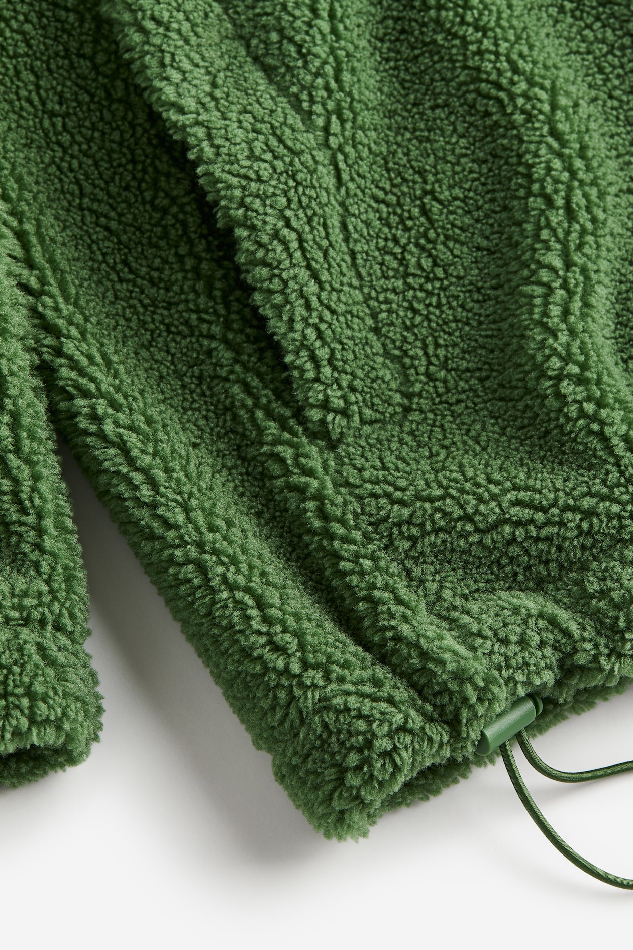 Oversized Fit Teddy Jacket - Grass green/The Simpsons - Men | H&M US