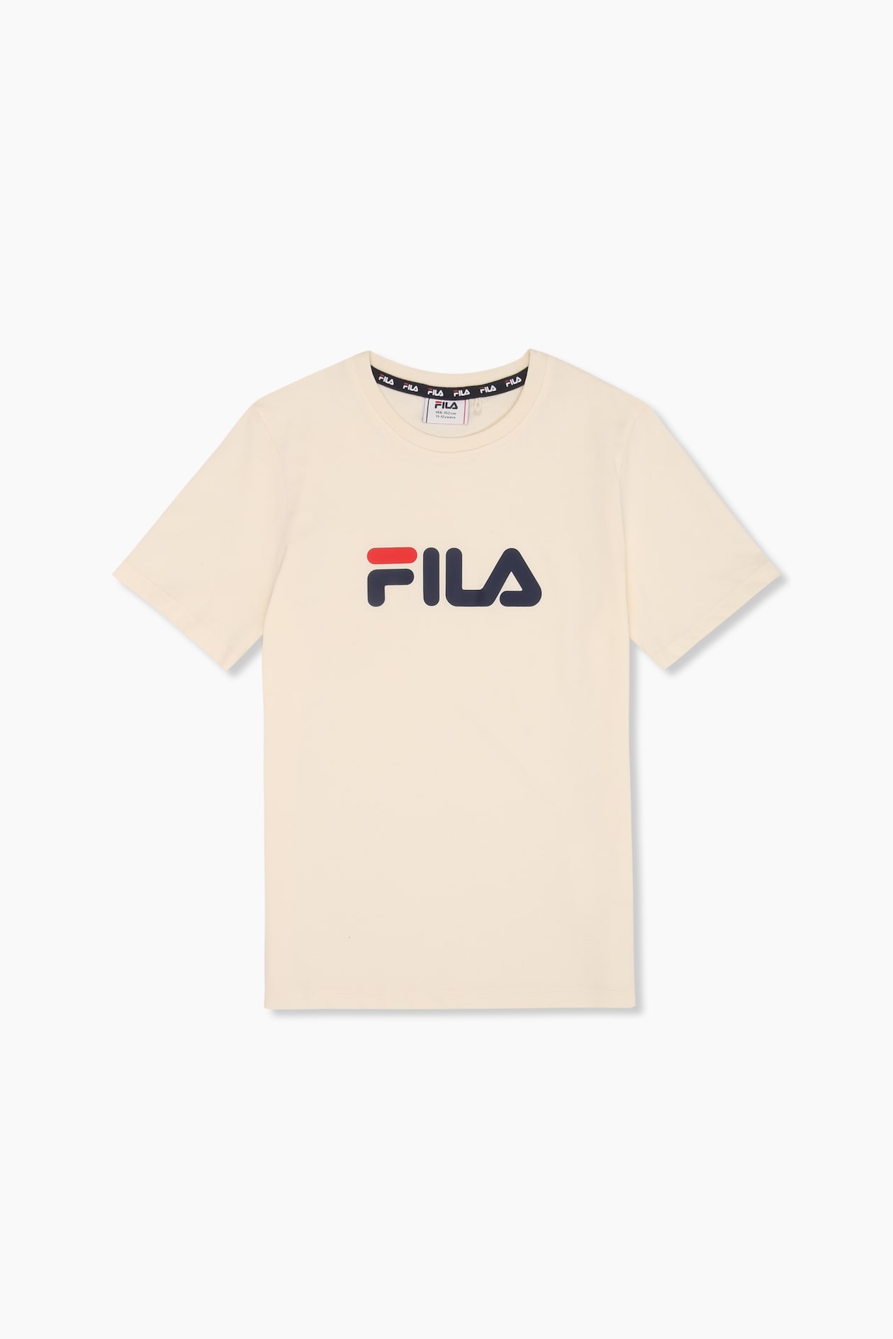 Solberg Classic Logo T-shirt - Antique White - Fila - BARN | H&M SE