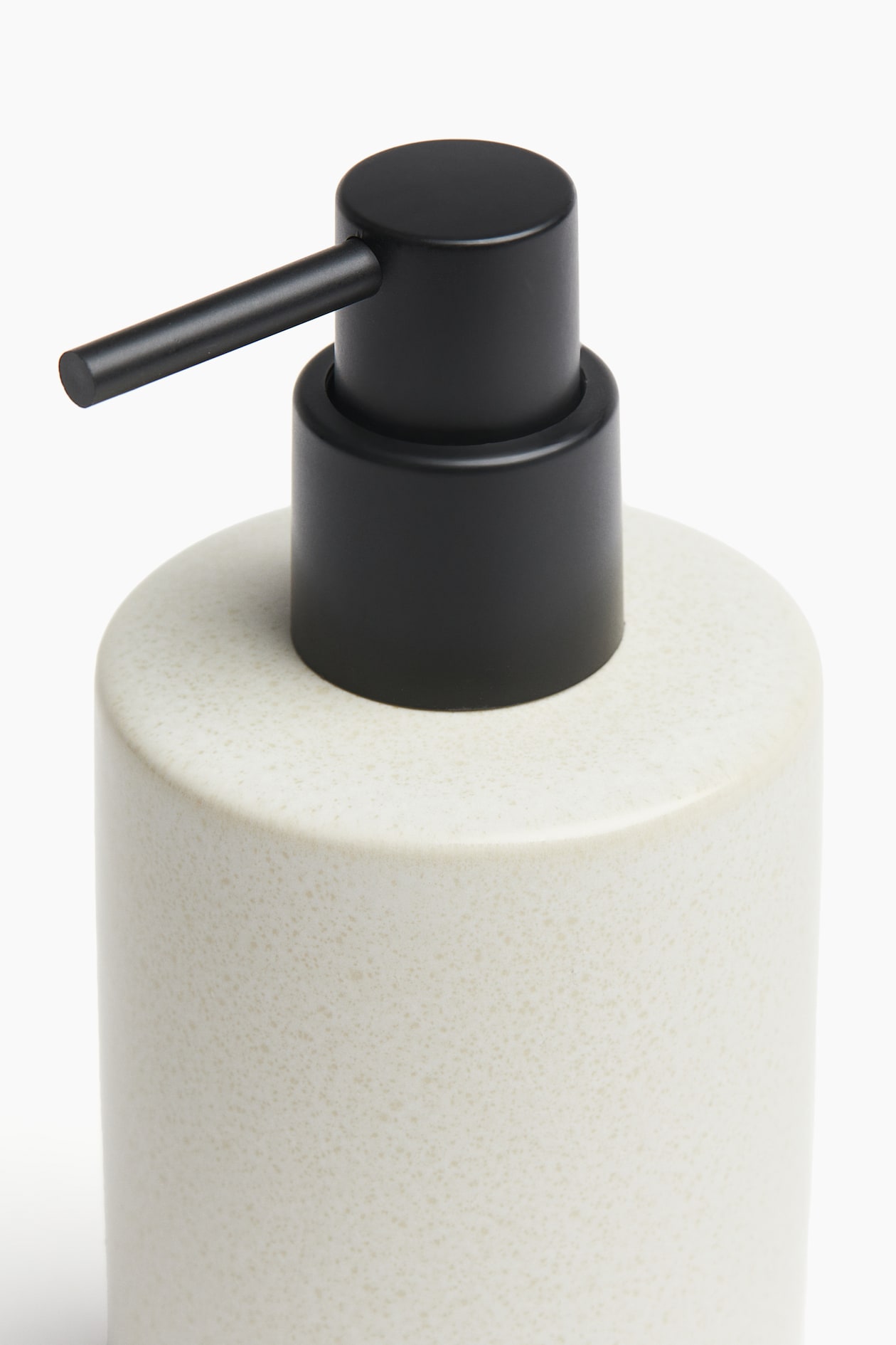 Stoneware Soap Dispenser - Light beige - Home All | H&M US