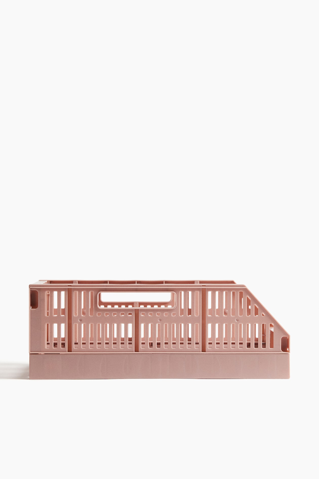 Foldable Plastic Paper Organizer - Dusty pink - Home All | H&M US