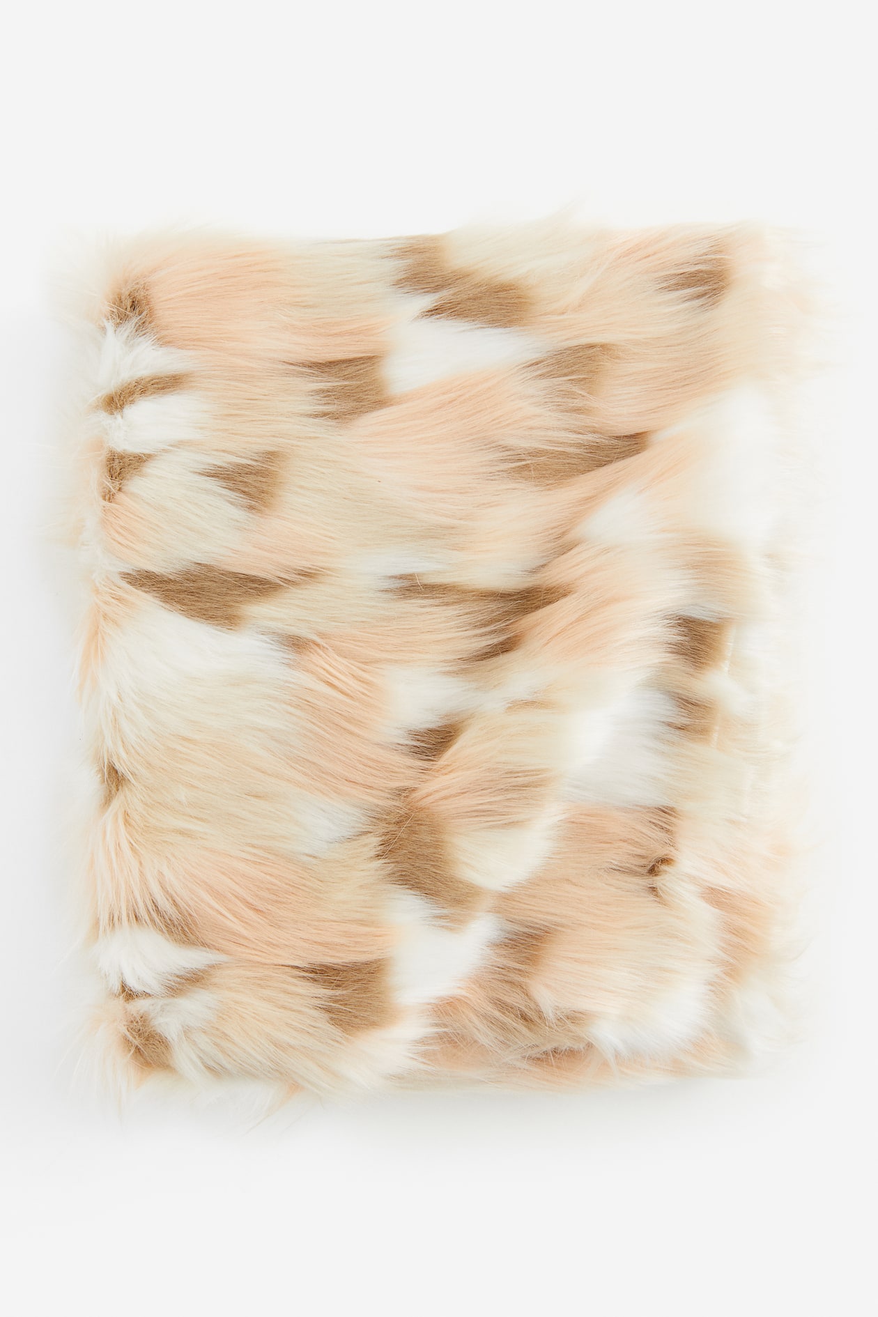 Fluffy Throw - Light beige/patterned - Home All | H&M US