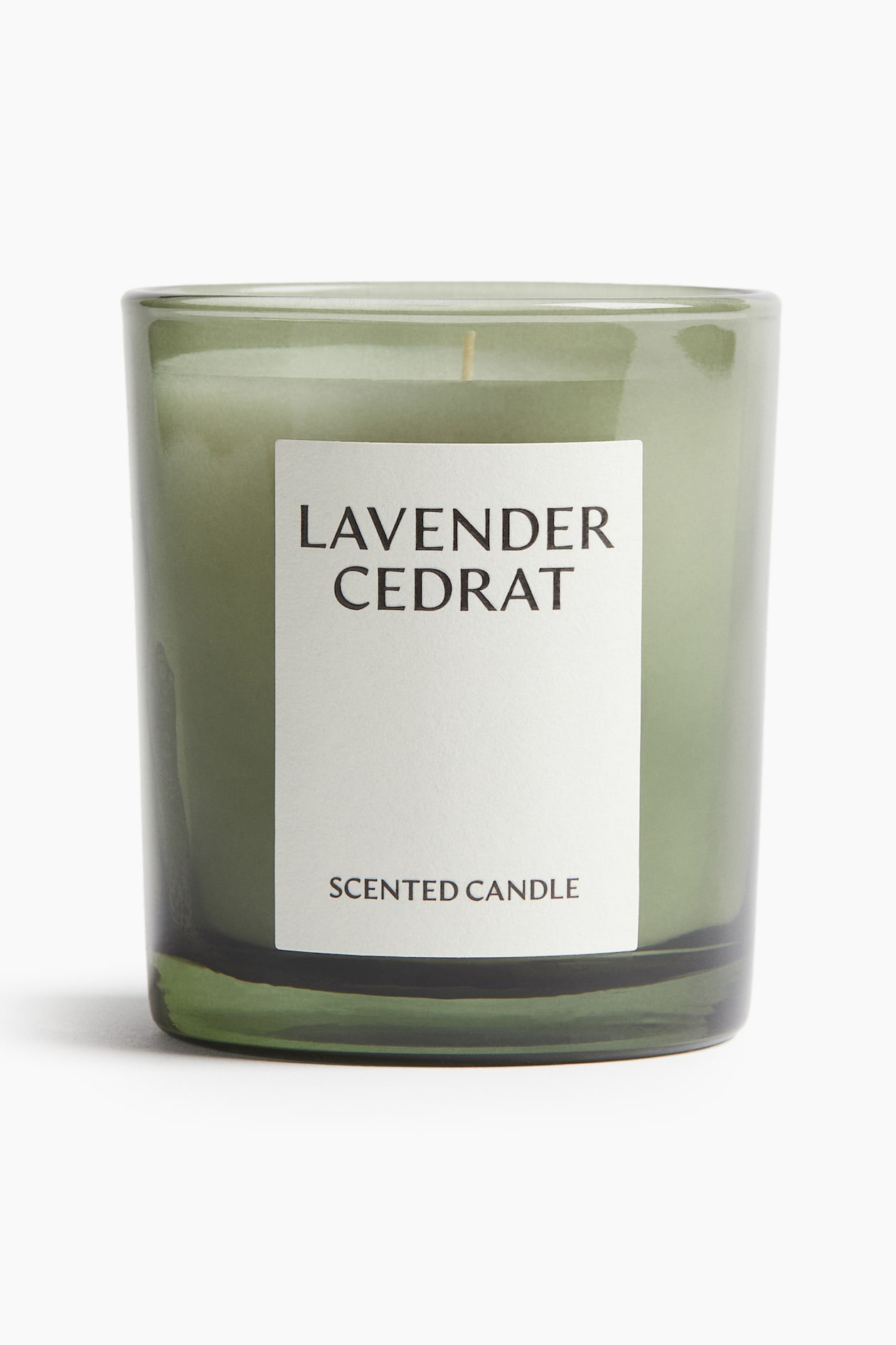Lavender Cedrat Scented Candle in Glass Holder | H&M CA