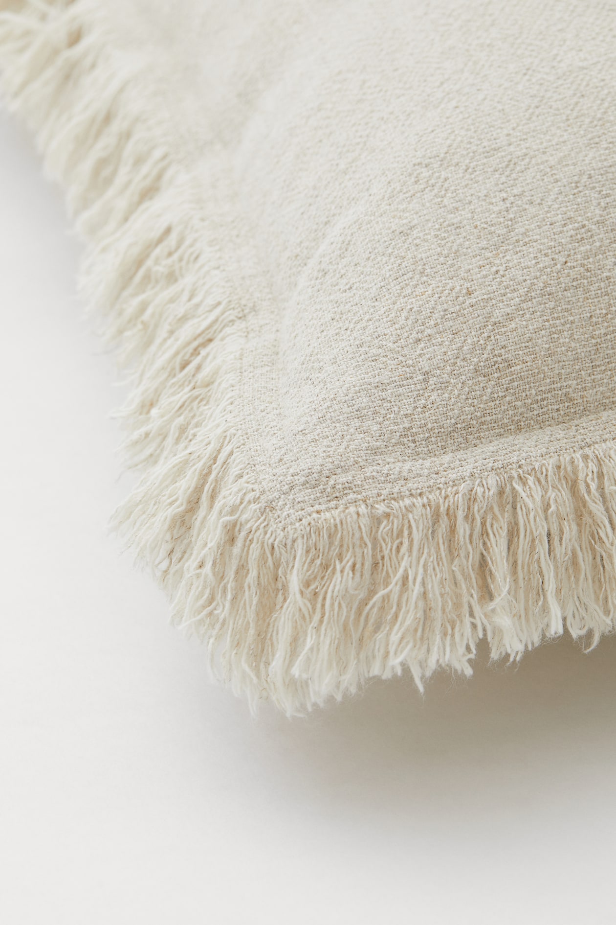 Linen-blend Cushion Cover - Light beige - Home All | H&M US