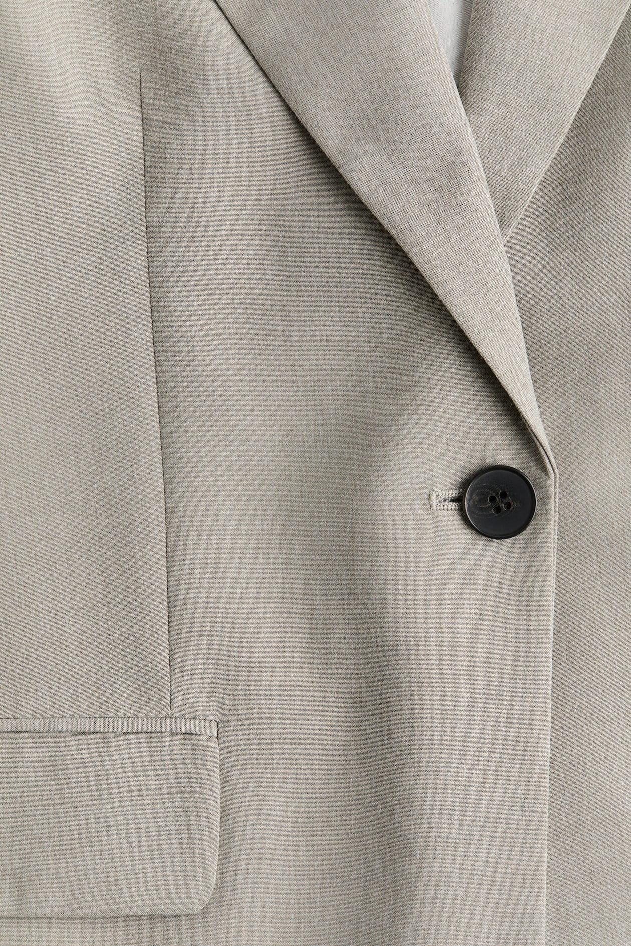 Single-breasted blazer - Greige - Ladies | H&M GB