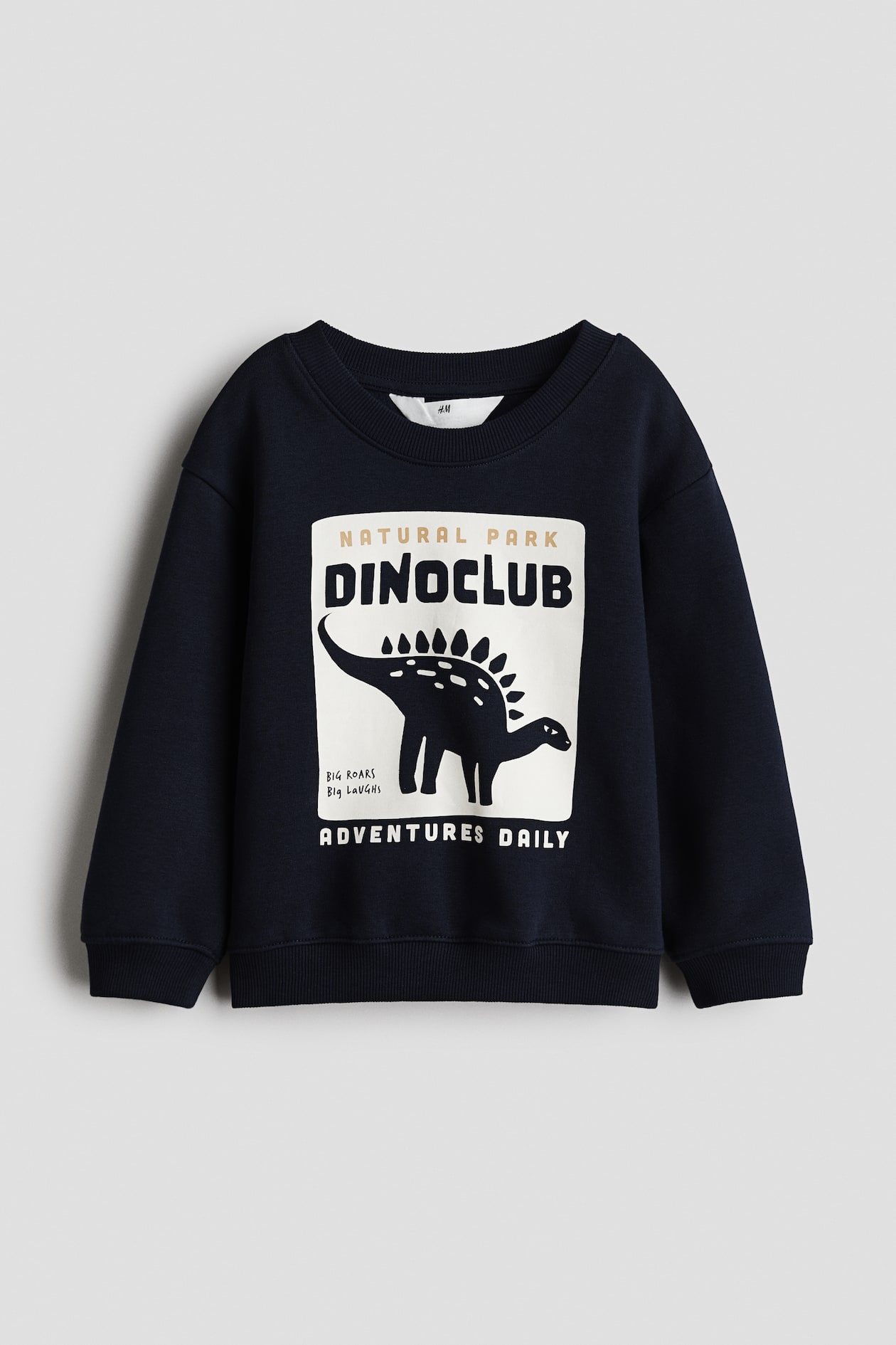 Mikina s potiskem - Navy blue/Dinosaur - DĚTI | H&M CZ