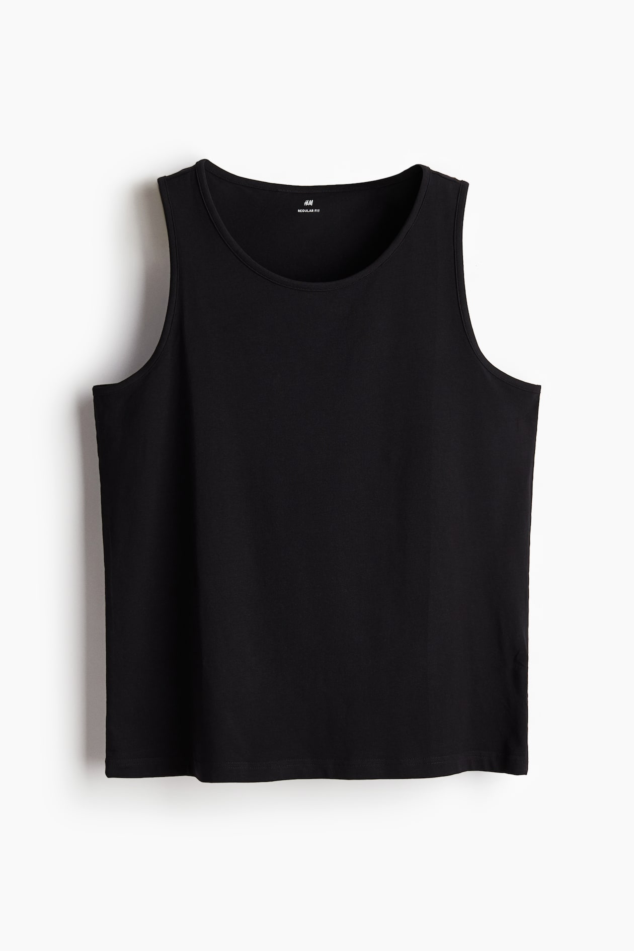 Regular Fit Tank Top - Black - Men | H&M US