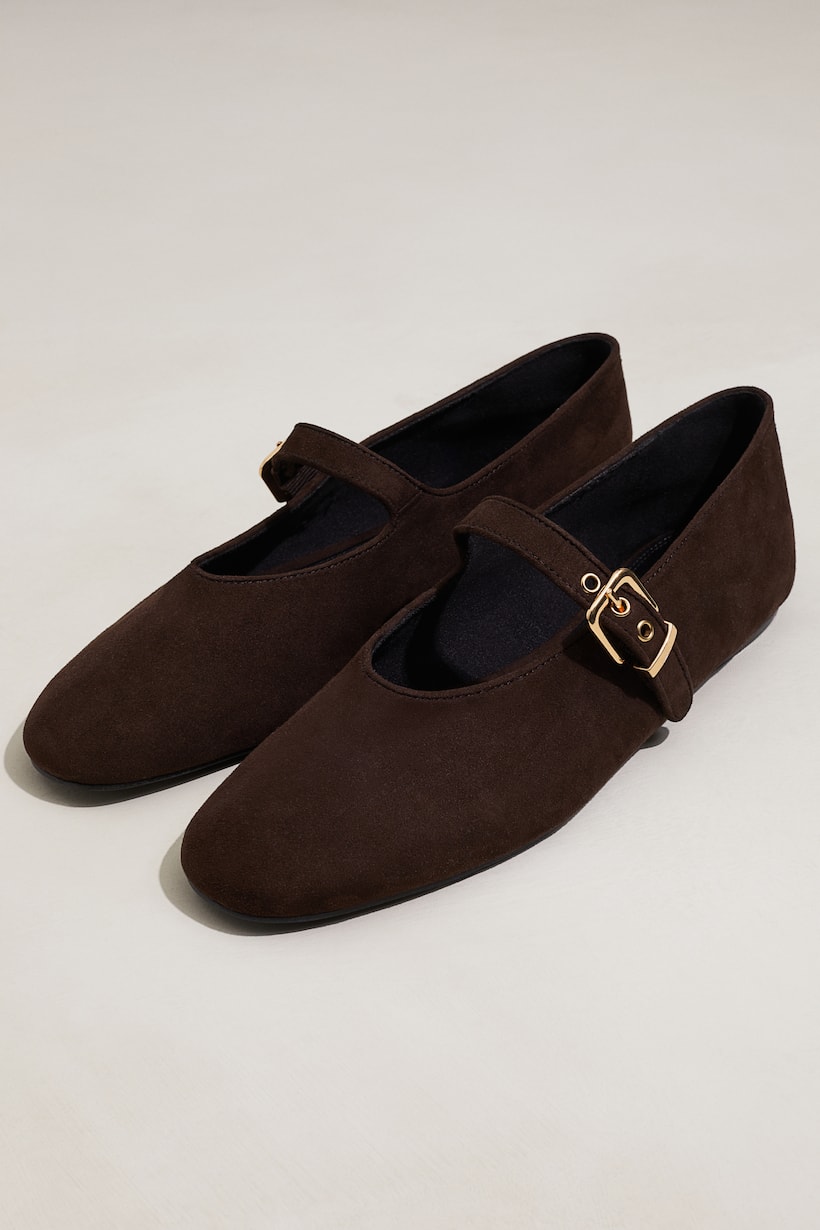 Ballerine Mary Jane - Marrone scuro - DONNA | H&M IT