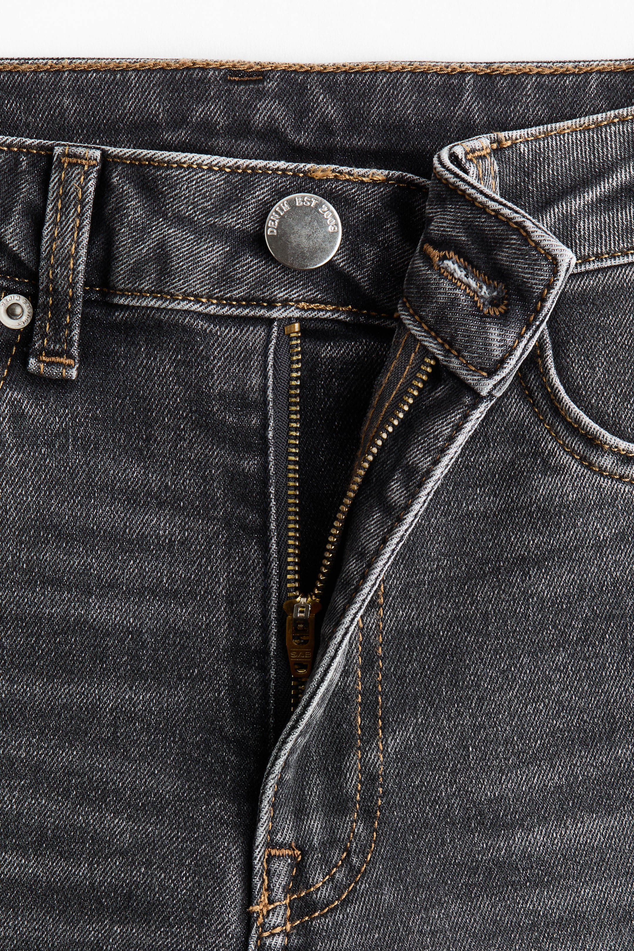 Women's Dark denim gray Flared High Waist Jeans | H&M US