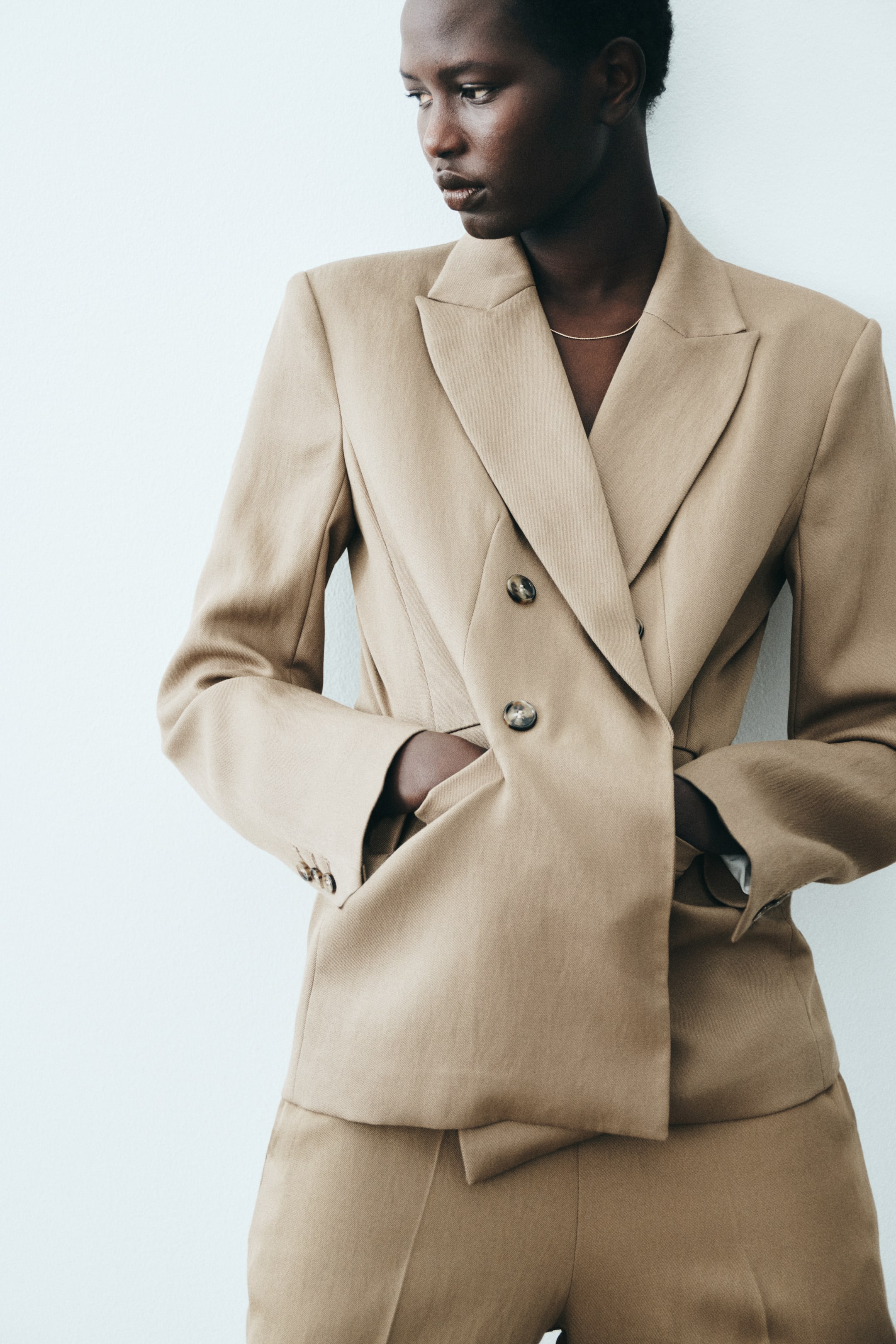 Women's Dark beige Blazer | H&M IN