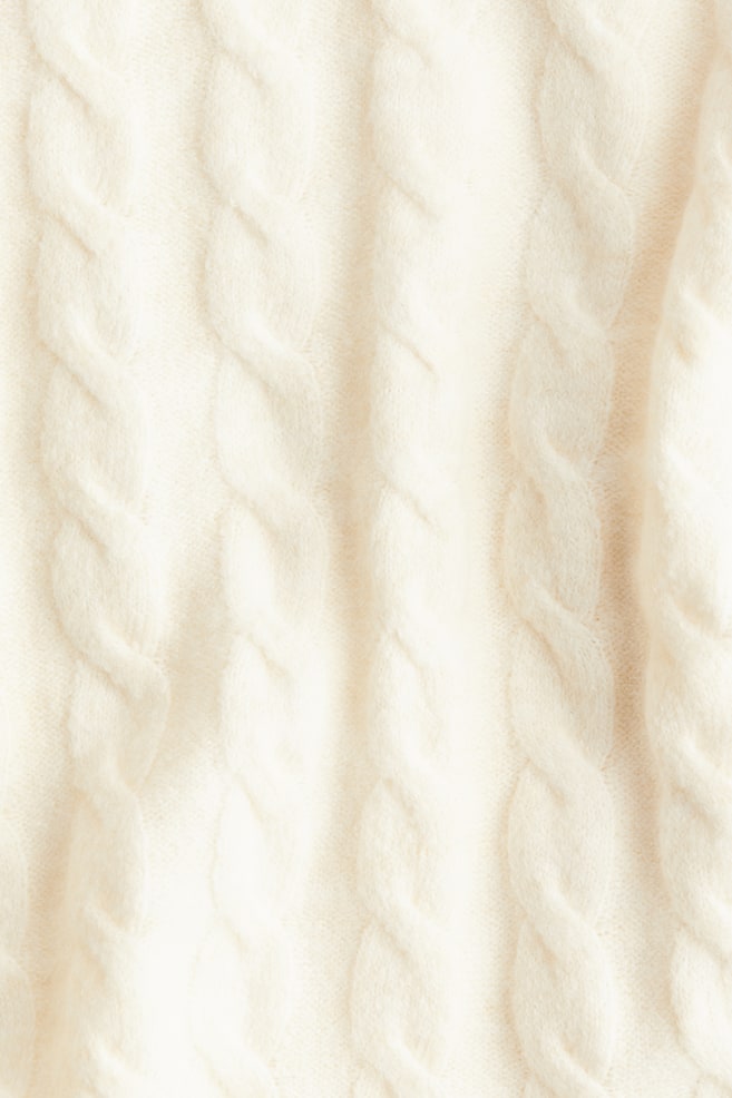 Women's Cream Cable-Knit Sweater | H&M US