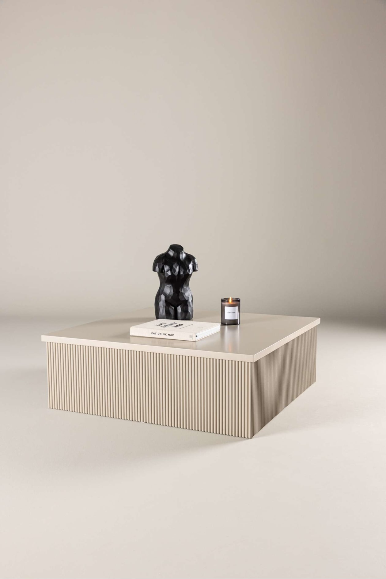 Lenox Table De Canapé - Mdf, Beige - Venture Home - Home All | H&M FR