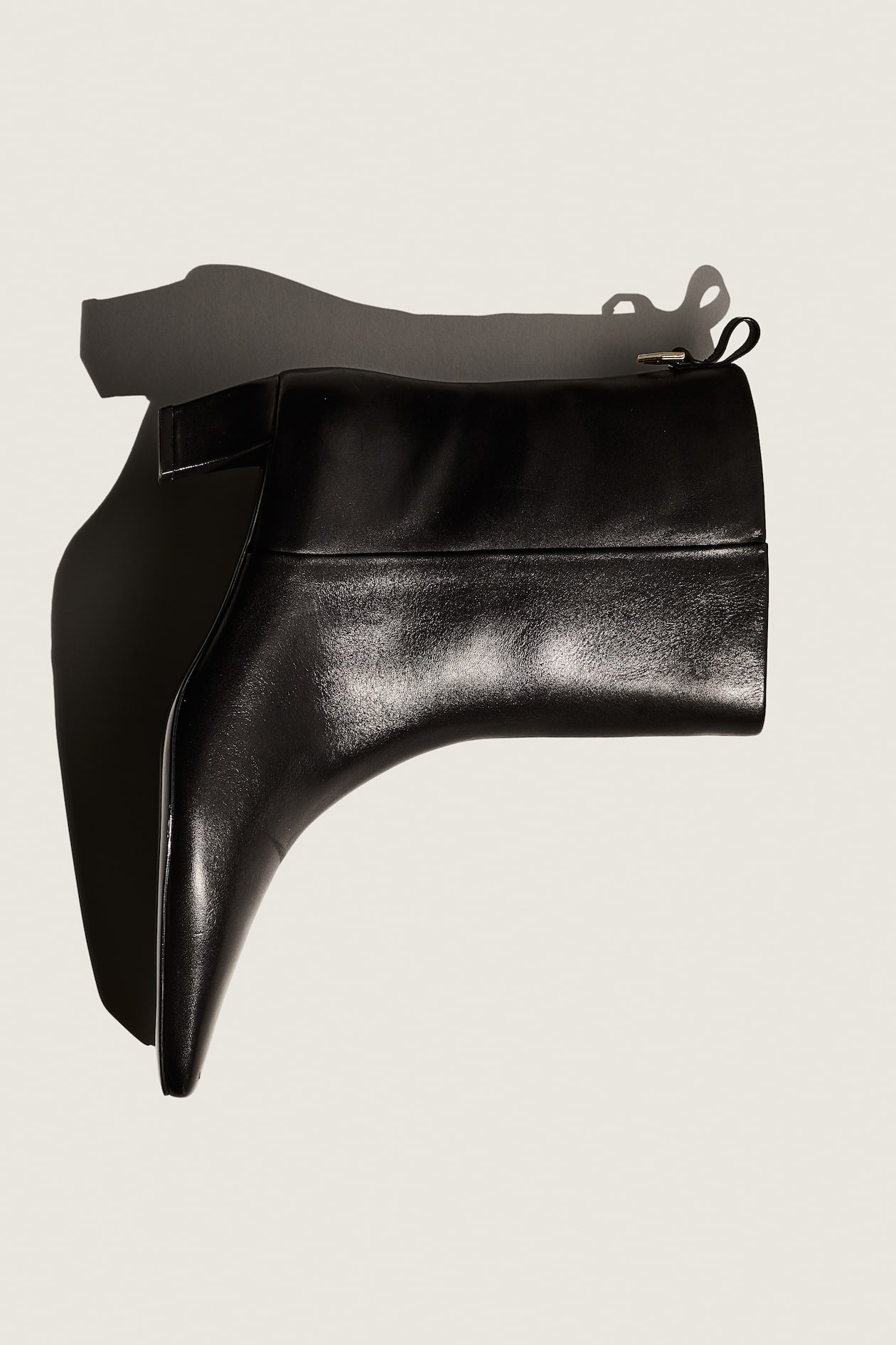 Botas de tacón en piel - Negro - Ladies | H&M MX