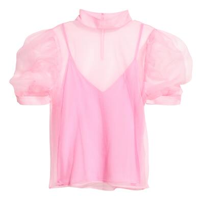 Sheer top - Light pink - Ladies | H&M GB
