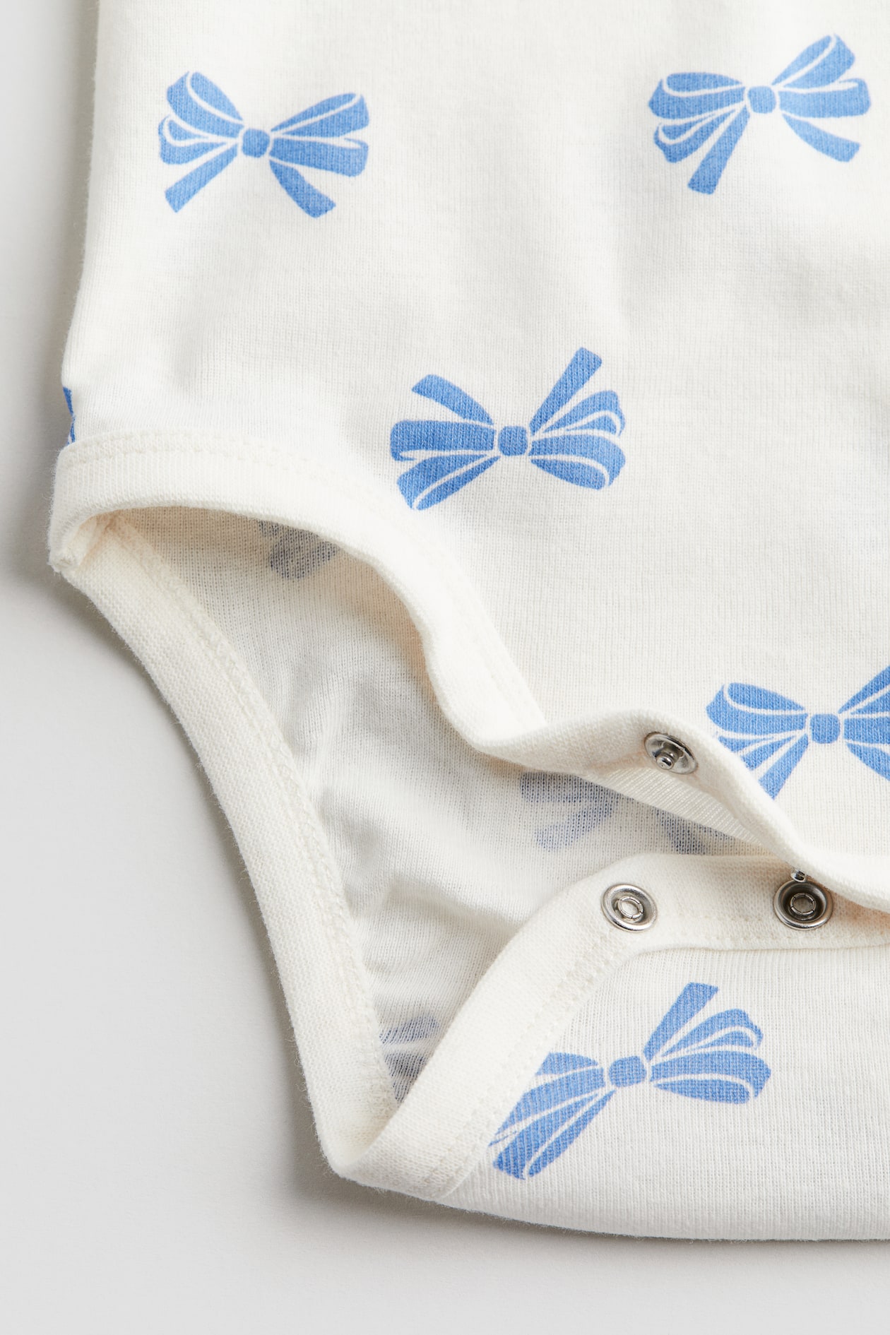 Patterned bodysuit - Cream/Bows - Kids | H&M GB