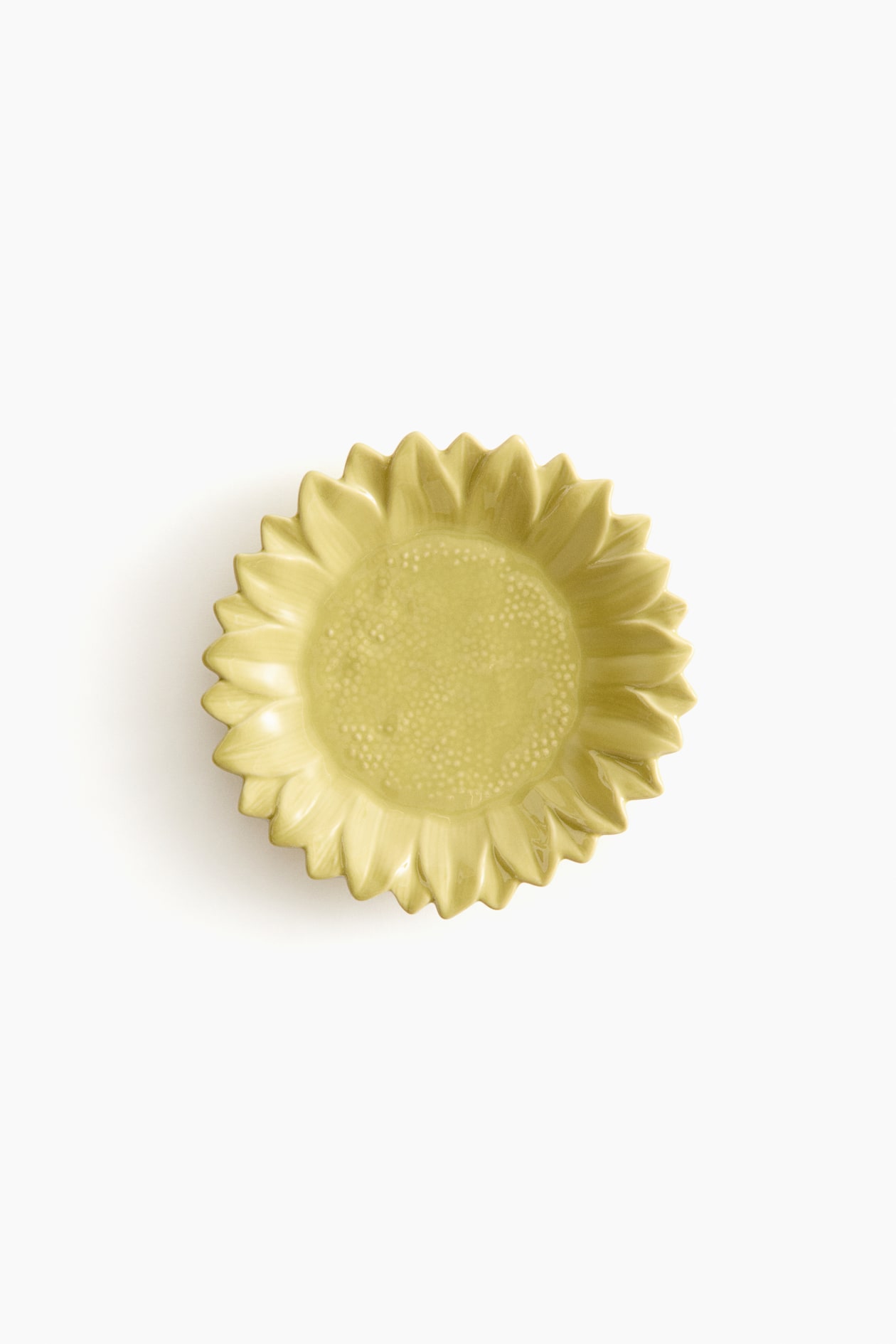 Yellow Sunflower-Shaped Medium-Sized Plate at H&M Home | H&M US