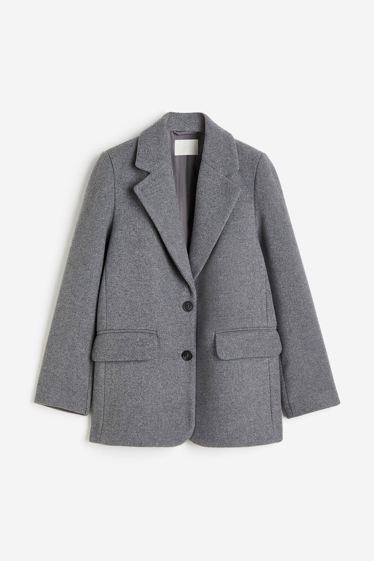 Women's Dark gray Single-breasted Jacket | H&M US