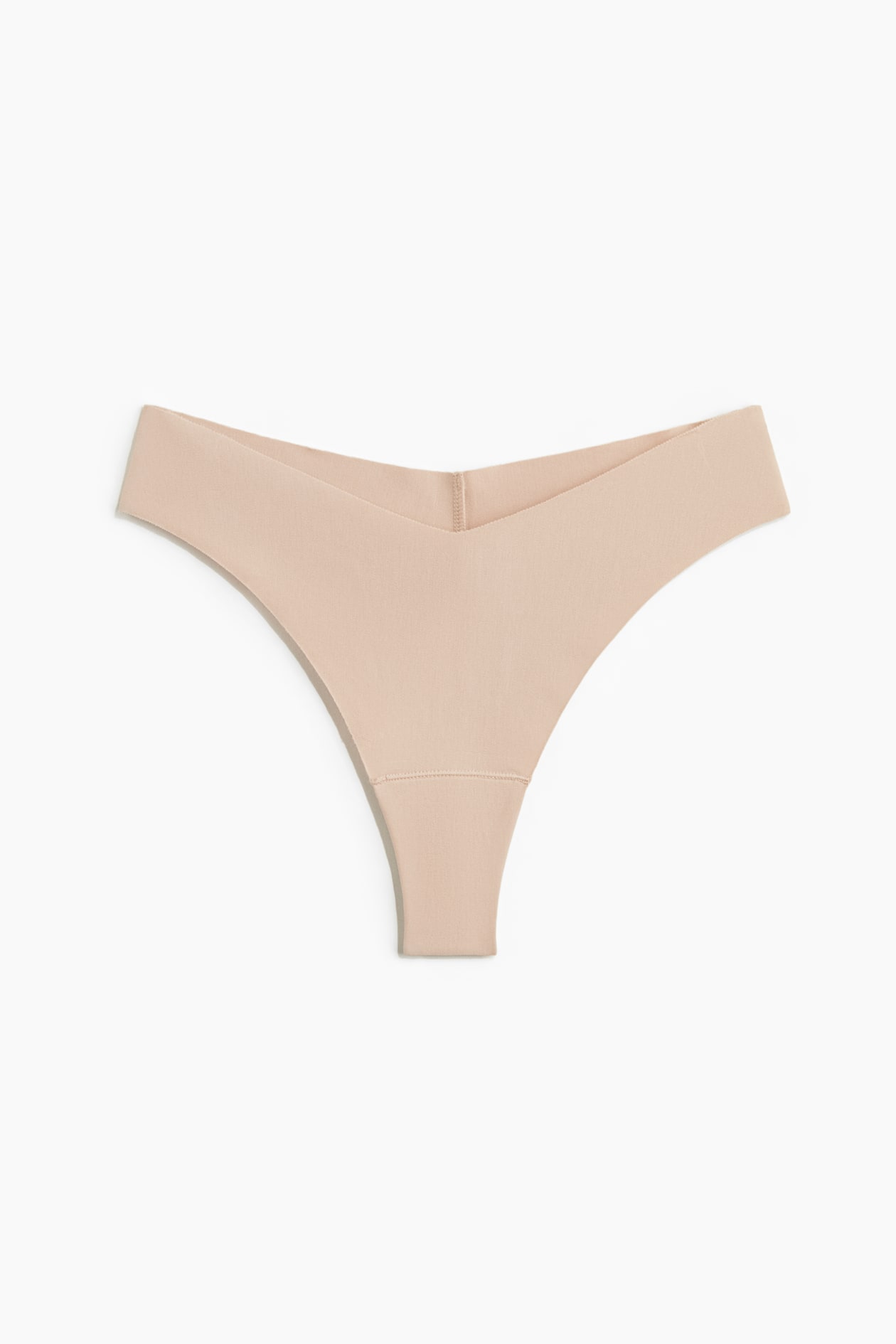 3-Pack Invisible Cotton Brazilian Briefs - Beige/white/black - Ladies ...