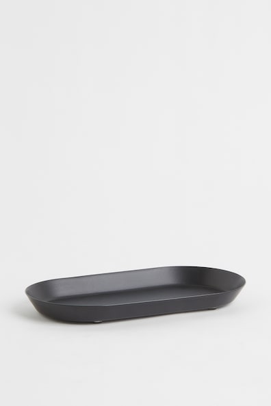 Small metal tray - Black - Home All | H&M GB