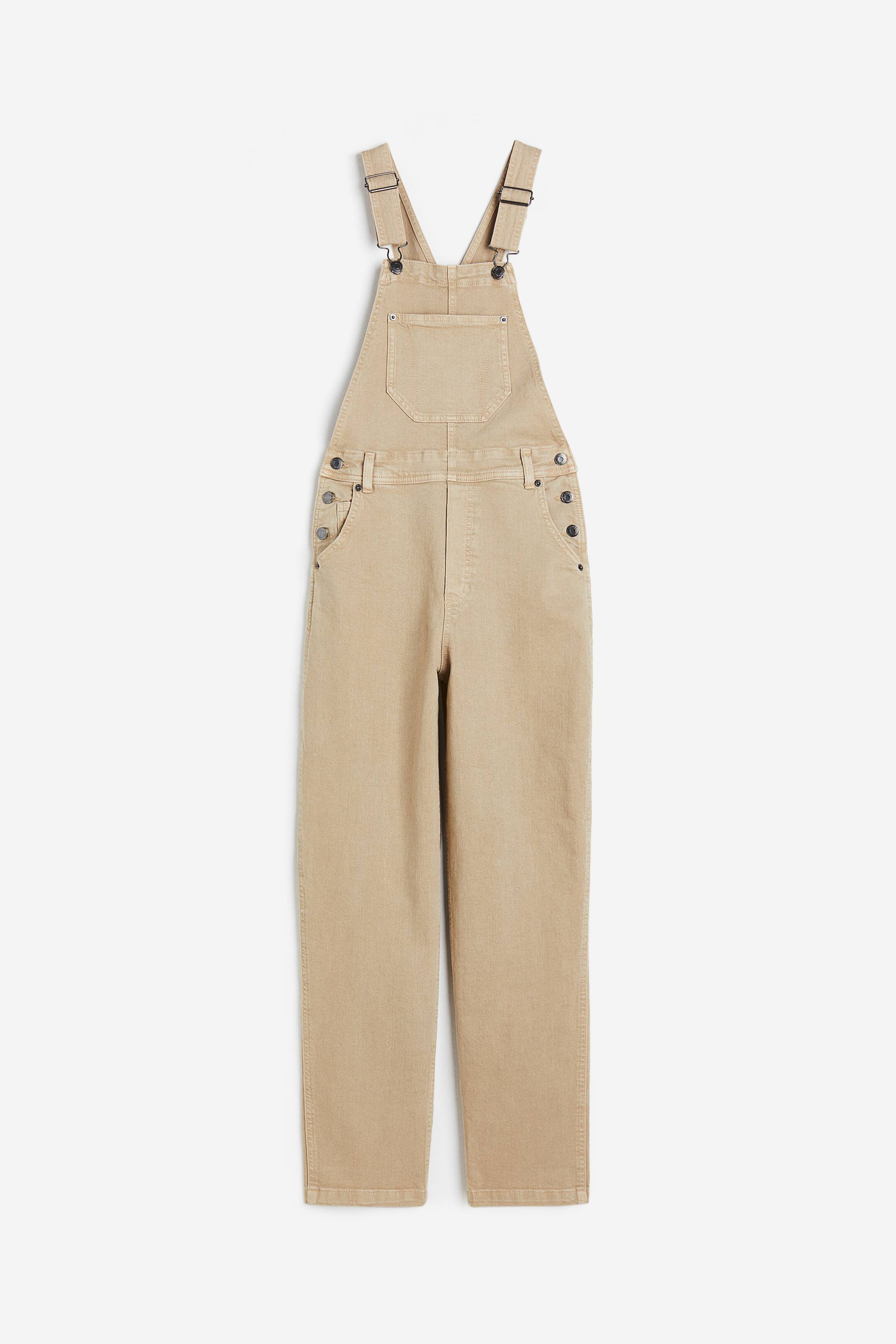 Overalls i denim - Beige - DAME | H&M DK