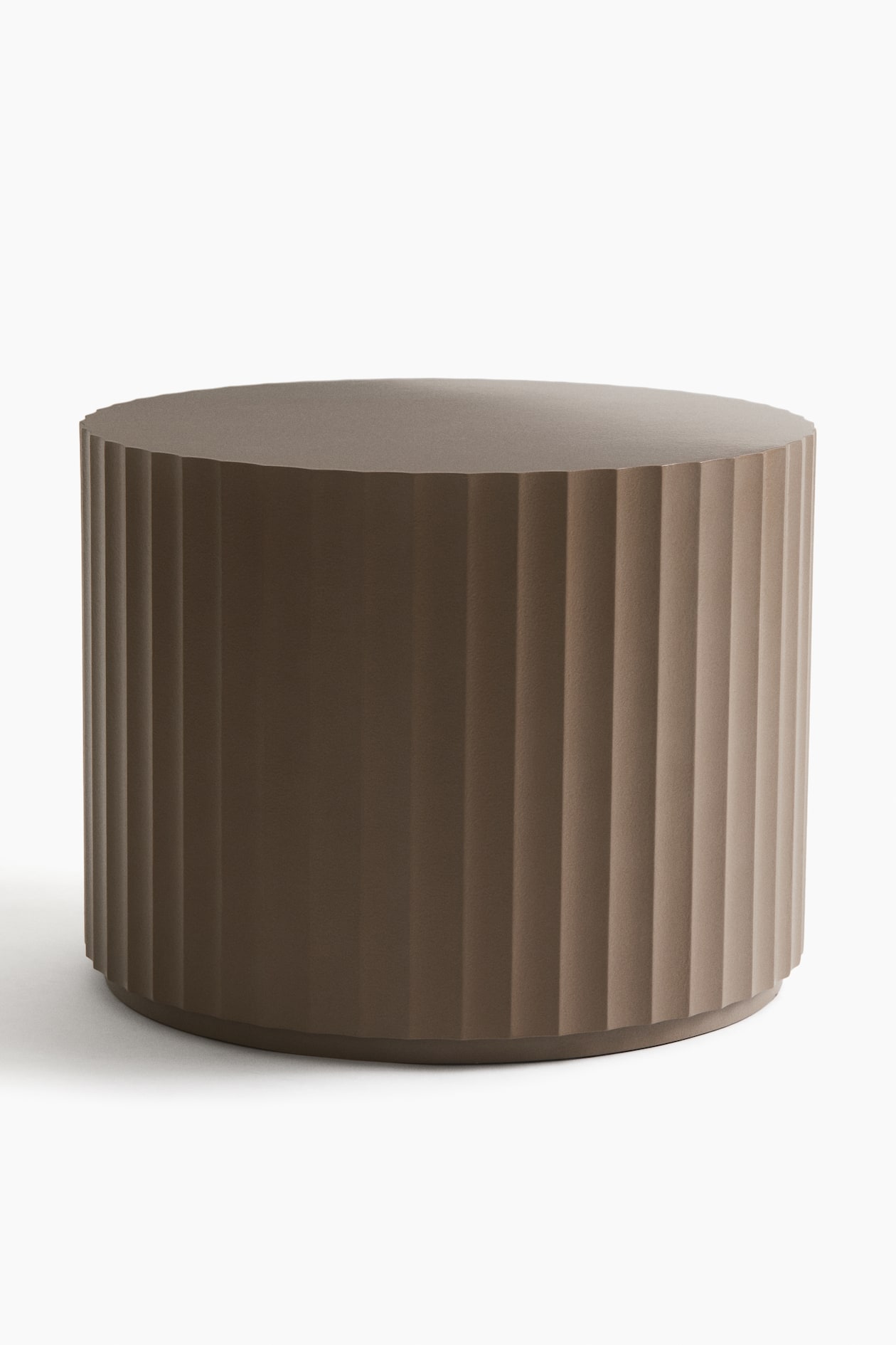 Pillar coffee table - Dusty brown - Home All | H&M GB
