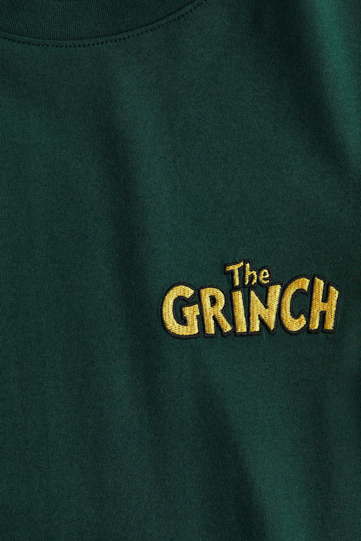 Printed T-Shirt - Dark green/The Grinch - Kids | H&M US
