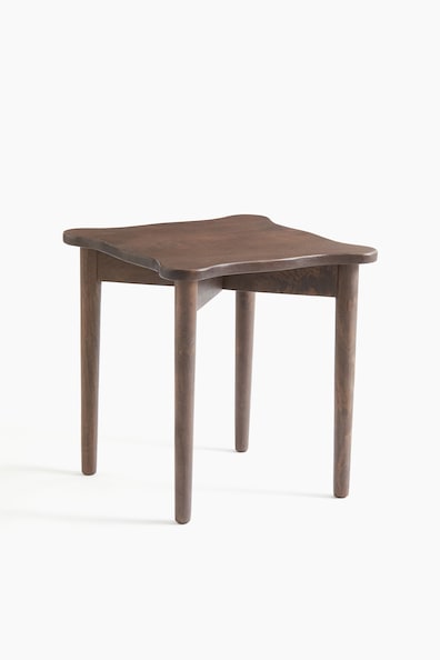 Wooden side table - Dark brown - Home All | H&M GB