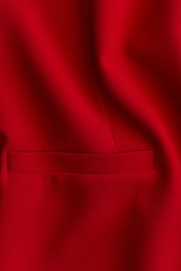 A-line mini dress - Bright red - Ladies | H&M GB