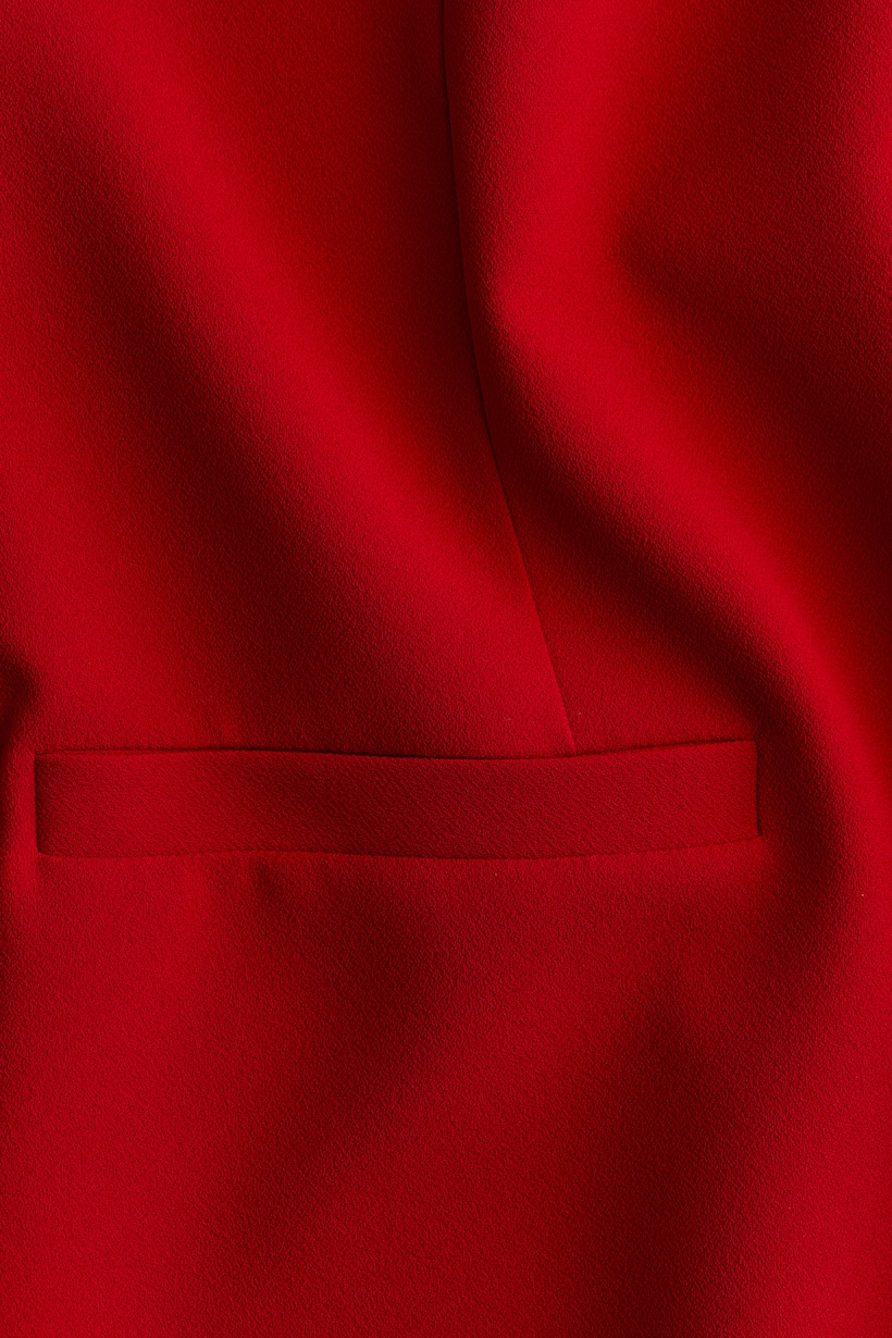 A-line mini dress - Bright red - Ladies | H&M GB