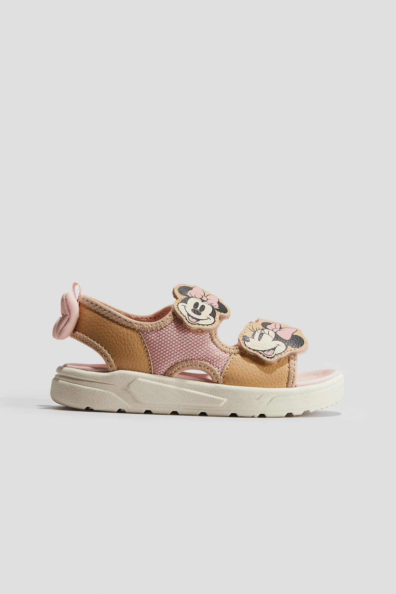Printed Sandals - Beige/Minnie Mouse - Kids | H&M US