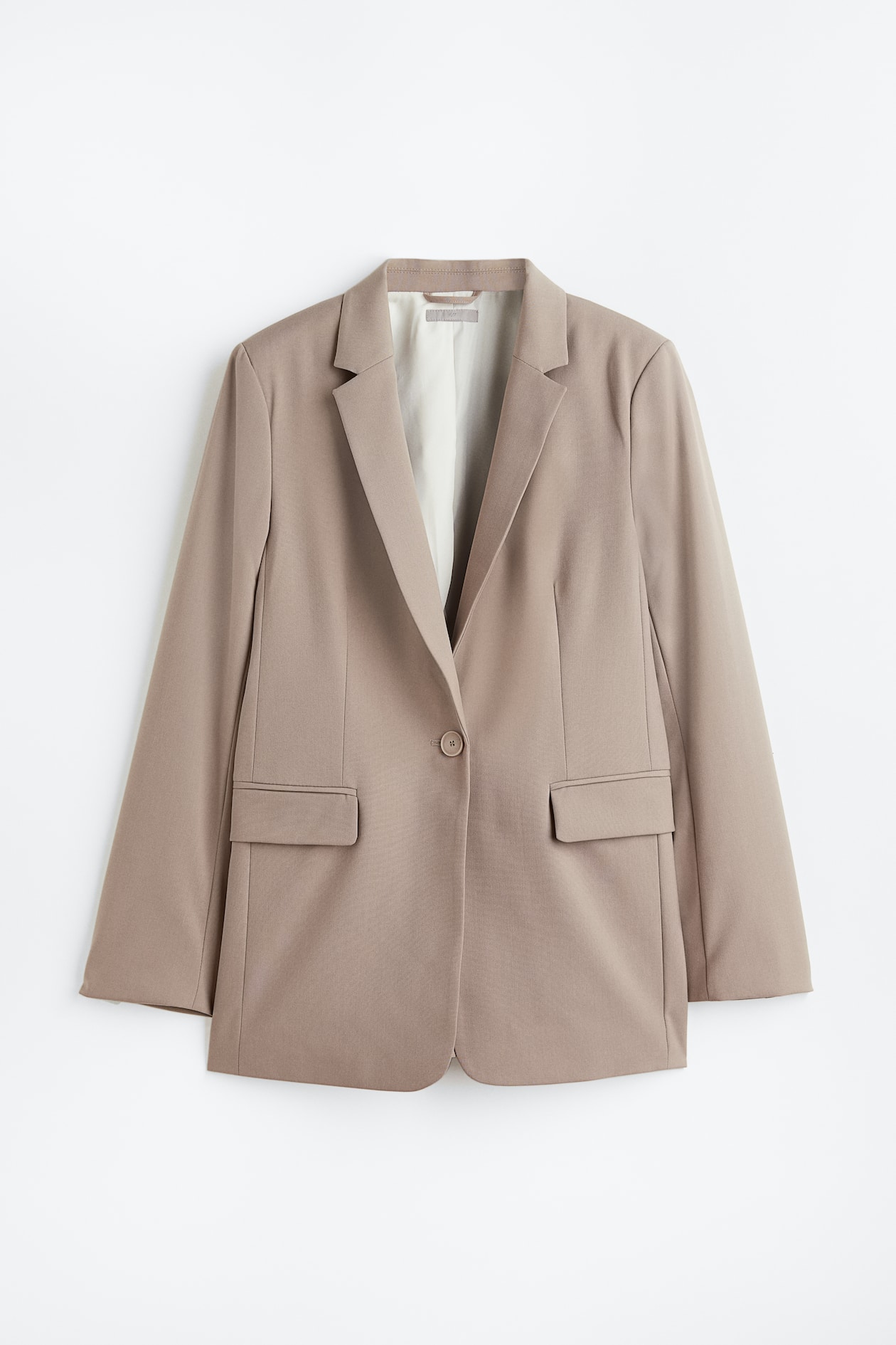 Einreihiger Blazer - Greige - Ladies | H&M DE