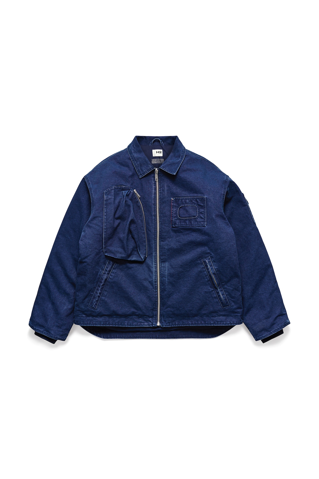 Men’s Dark denim blue Canvas Jacket | H&M PH